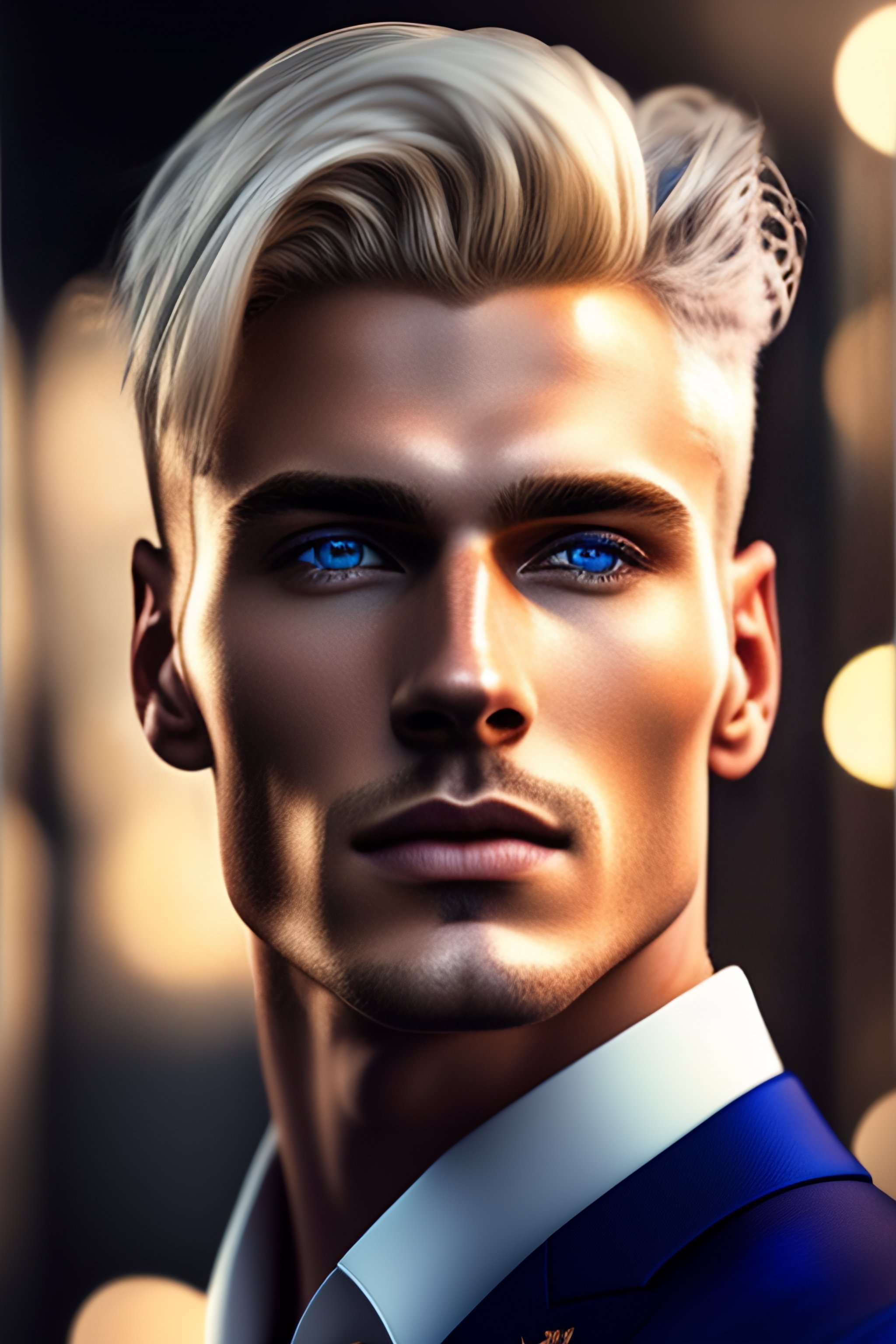 Lexica - Hot, tall, canadian, blonde hair, blue eyes, man, attractive ...