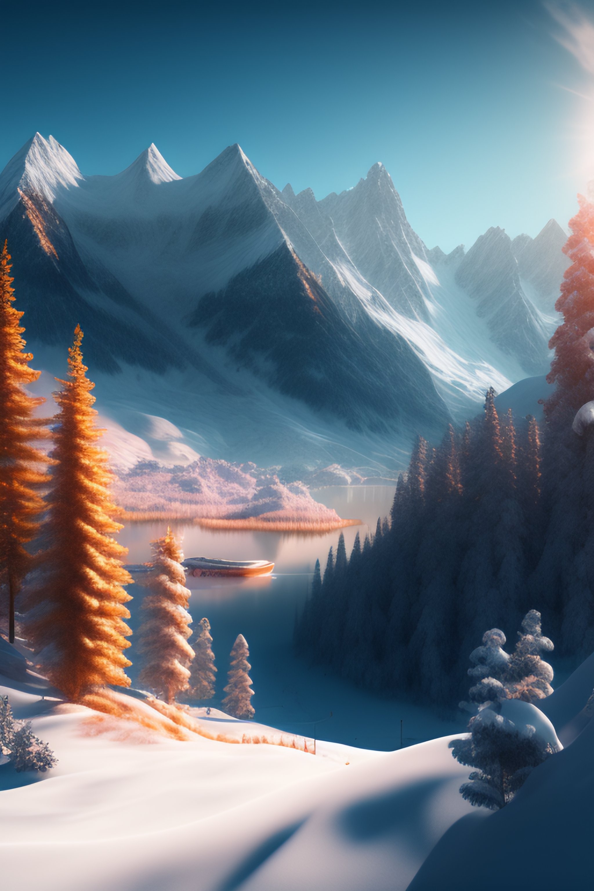 Lexica - High temperature during the winter climate change mountains ...