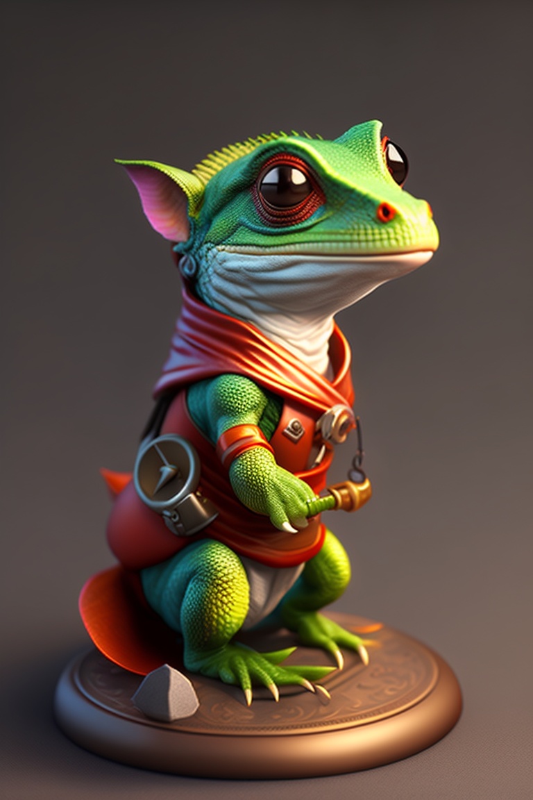 Lexica - Kobold, lizard, small, mechanic, D&D