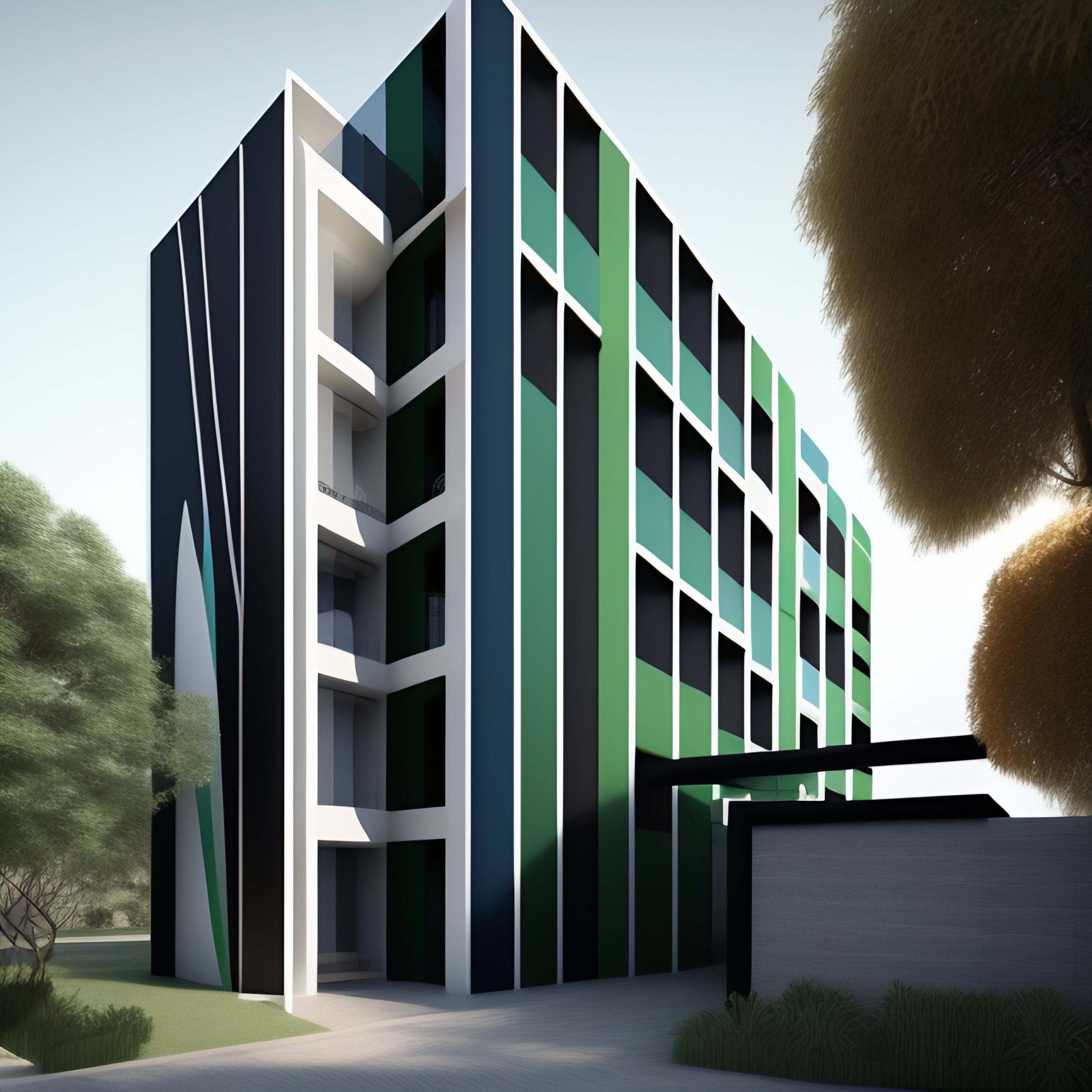 Lexica - Pattern mattoni edificio realistico