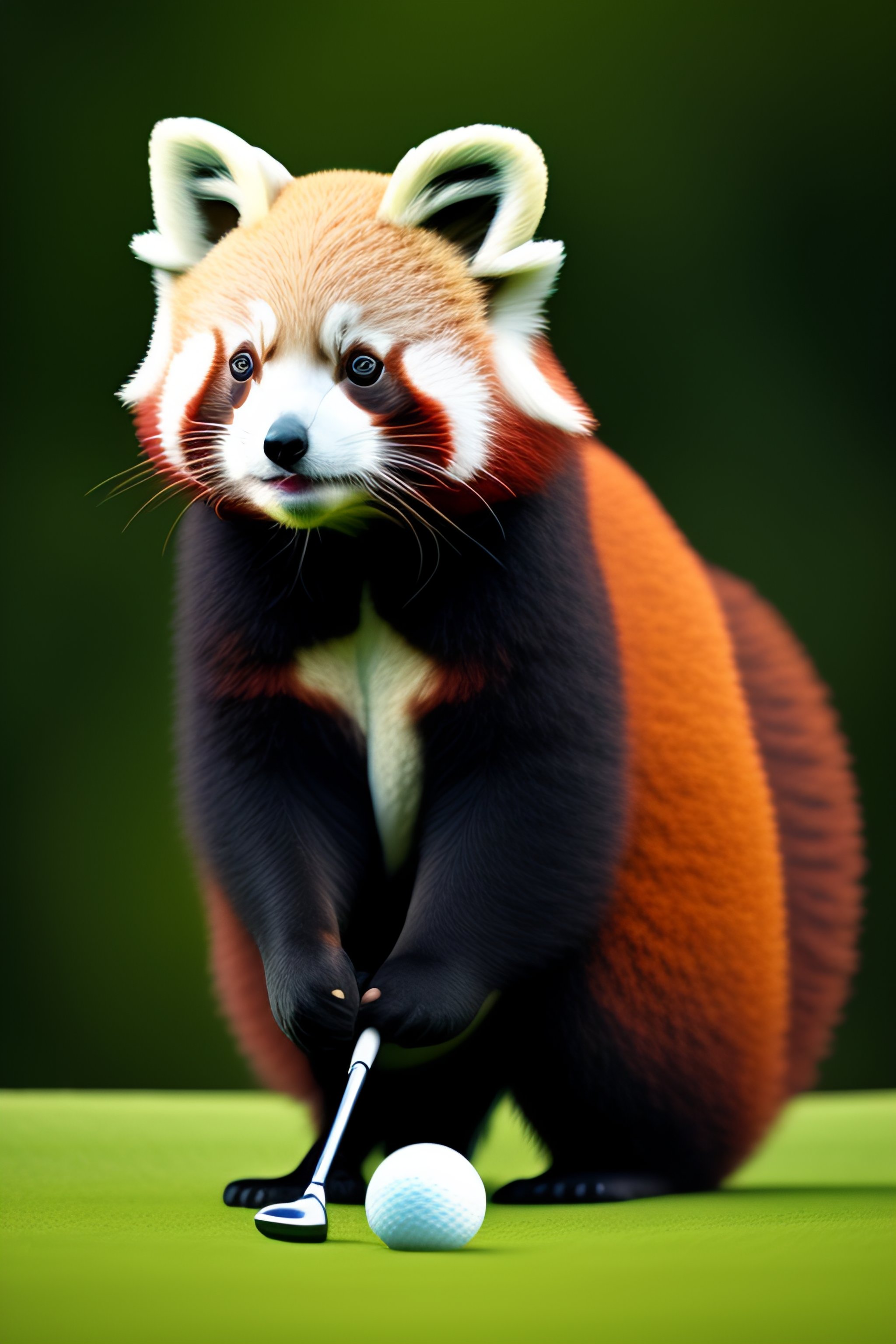 Red Panda Playing