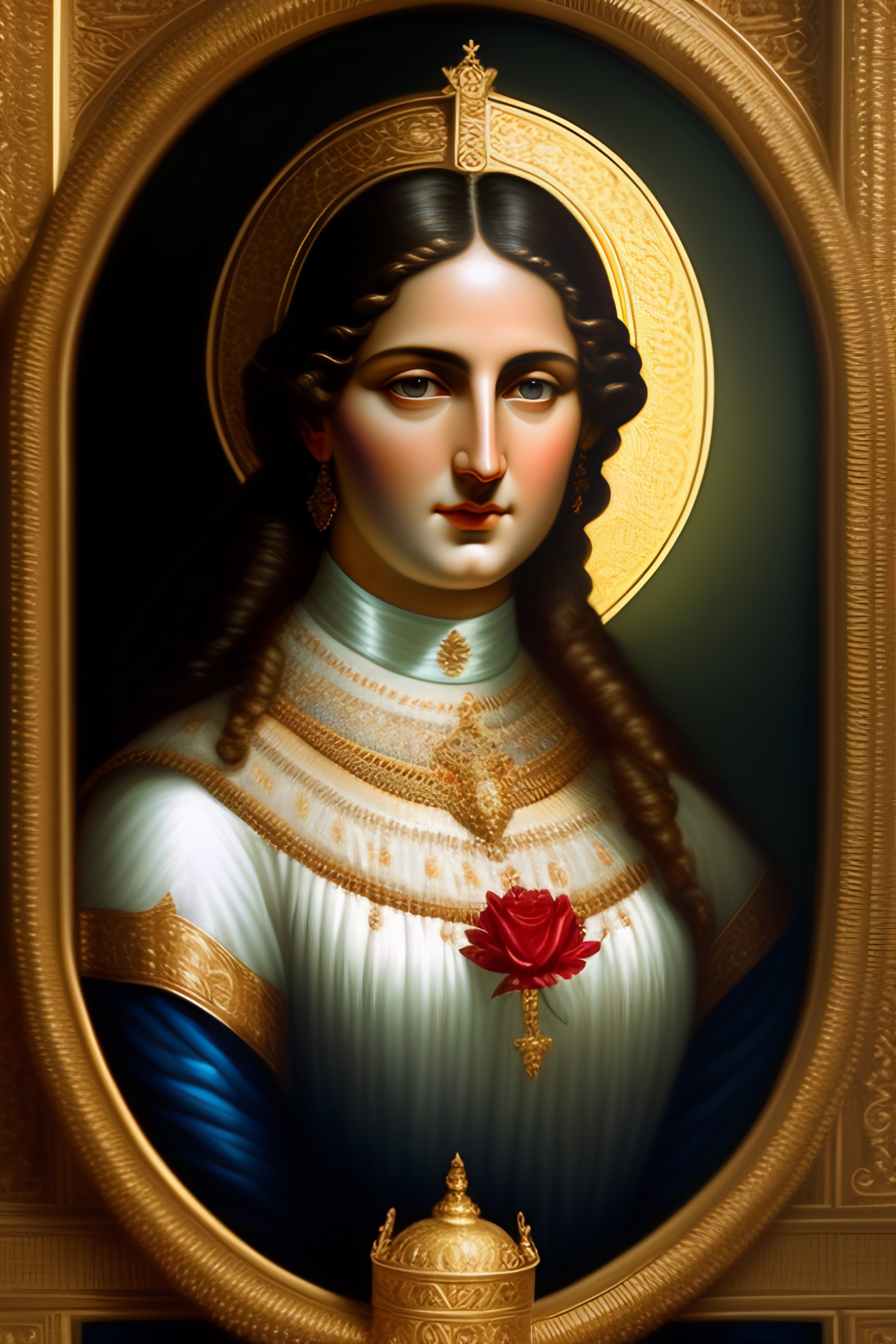 Lexica - "La imagen de Santa Rita es la de una mujer joven y hermosa ...