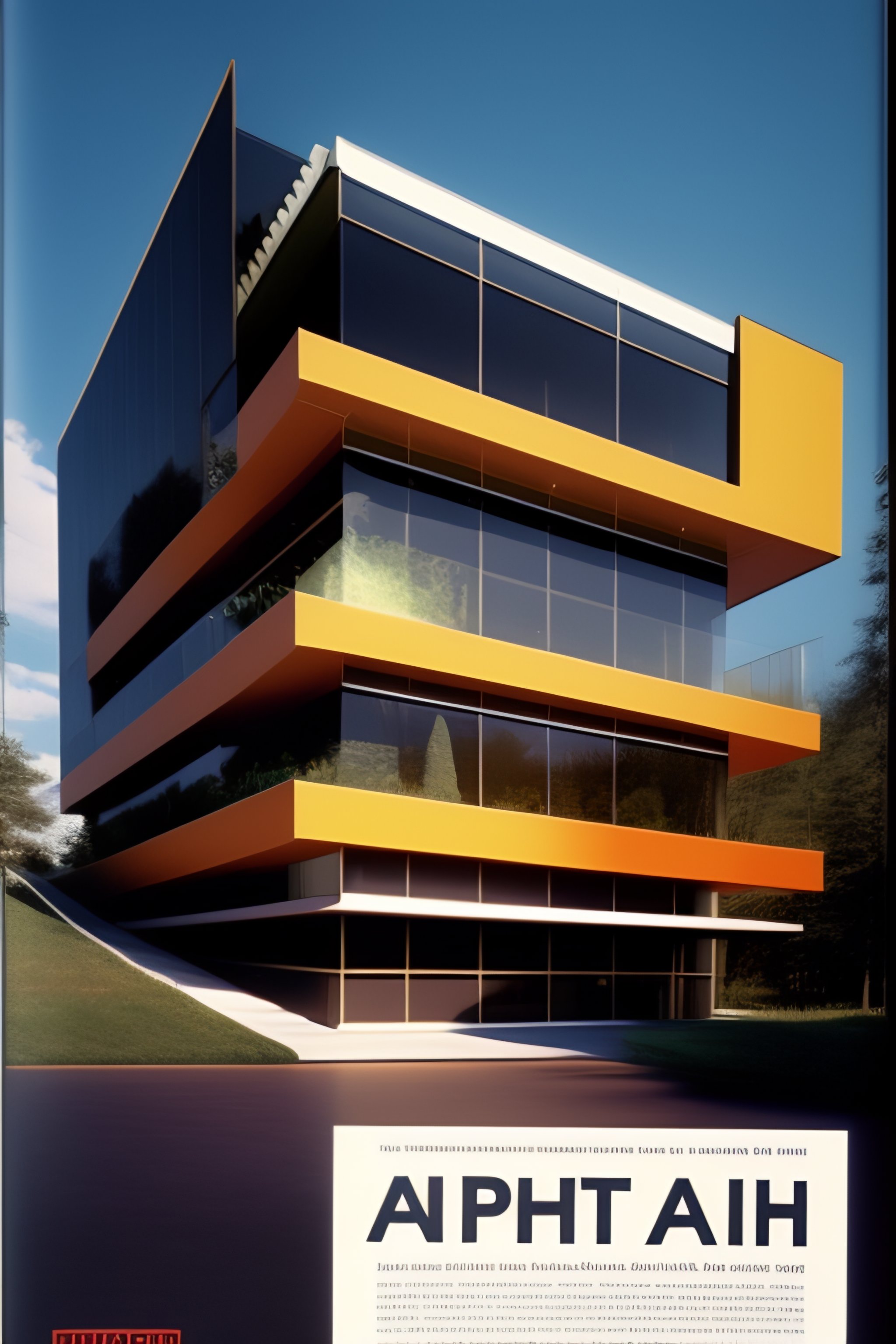 Lexica - Advertisement for architect, 1990s