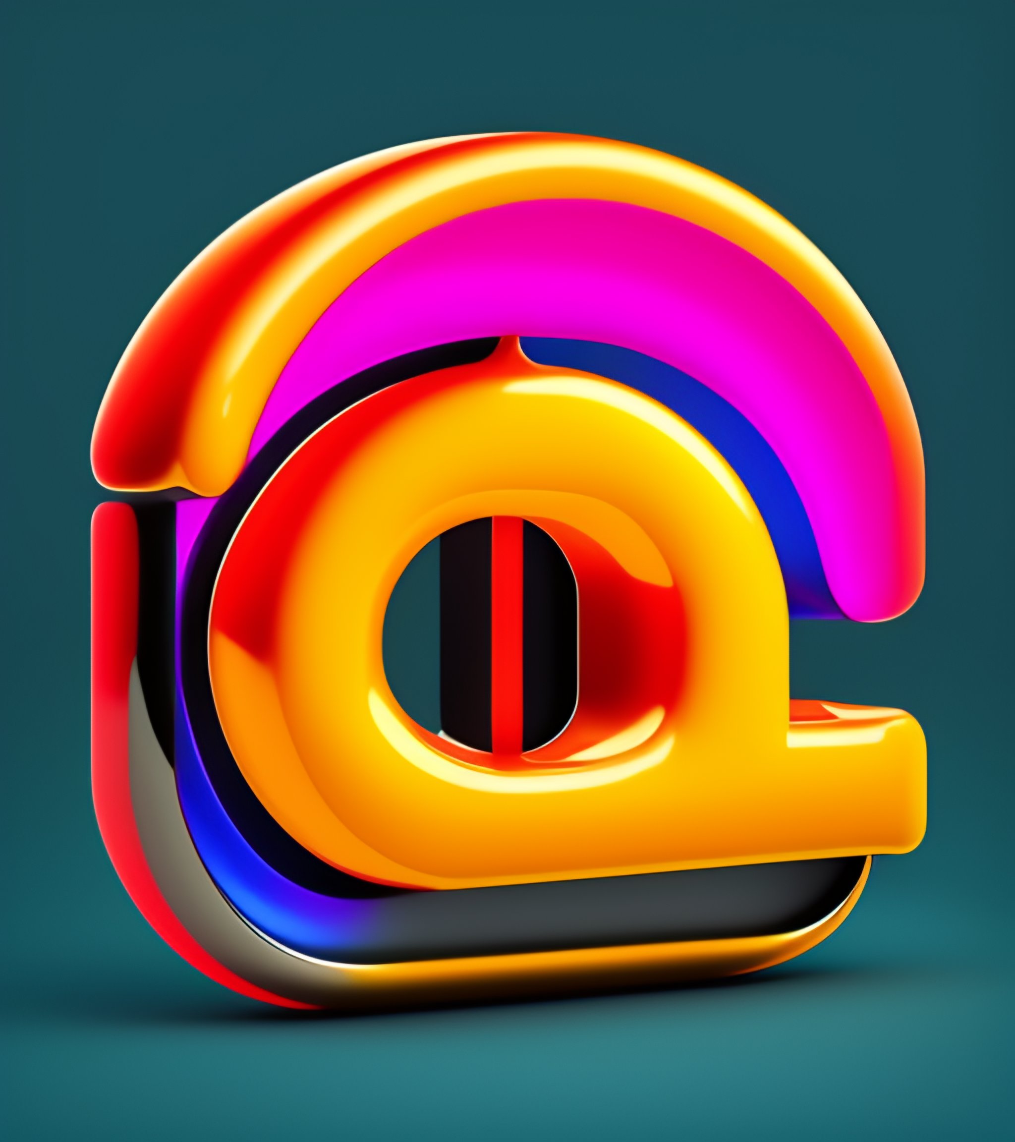 Lexica - A sausage party, cartoon discord server logo, 2d, S P initials