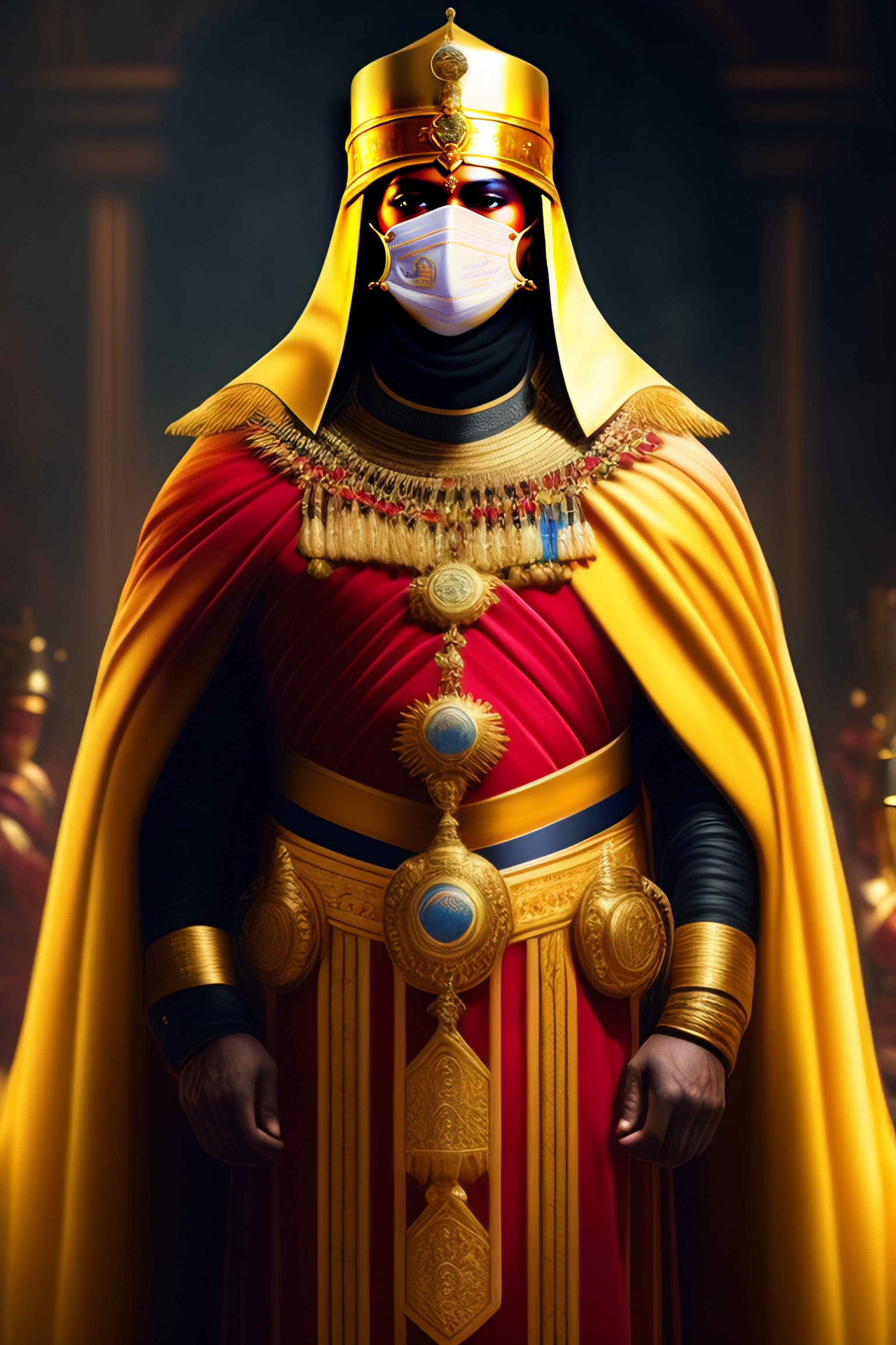 Lexica - Babylon high priest masked