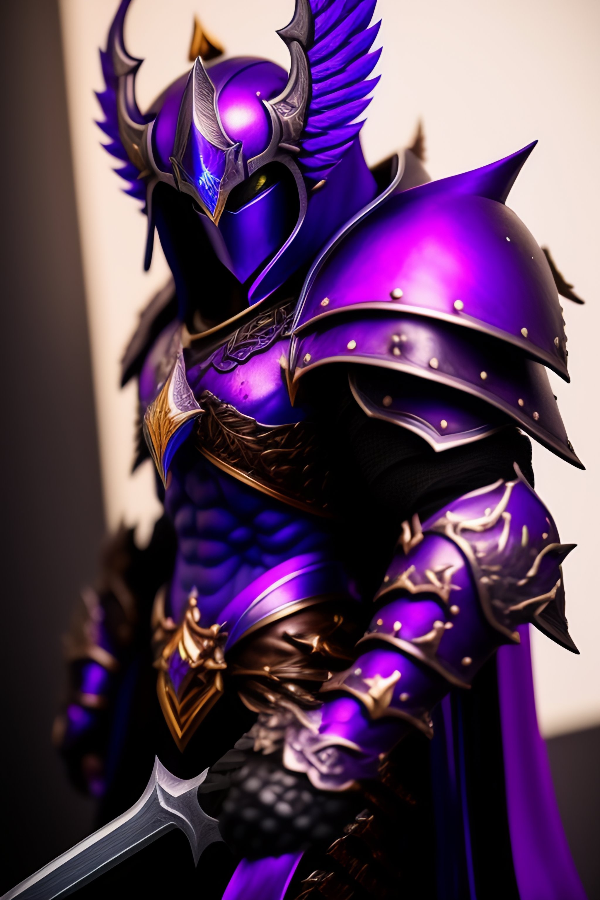 Lexica - Mordekaiser from League of Legends using dark armor with ...