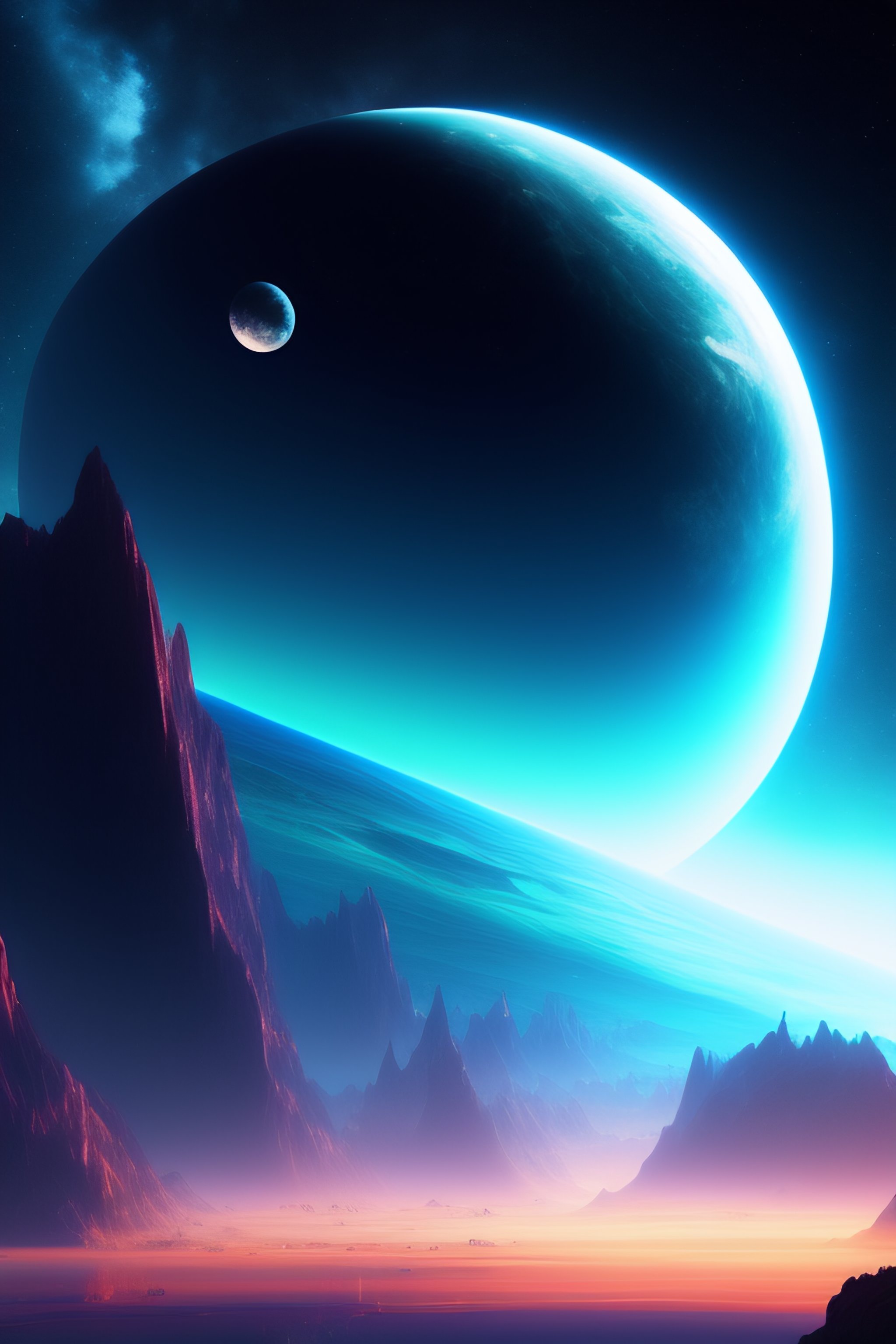 Lexica - Space and Planet Earth, fantasy, fantasy style, magic, bright ...