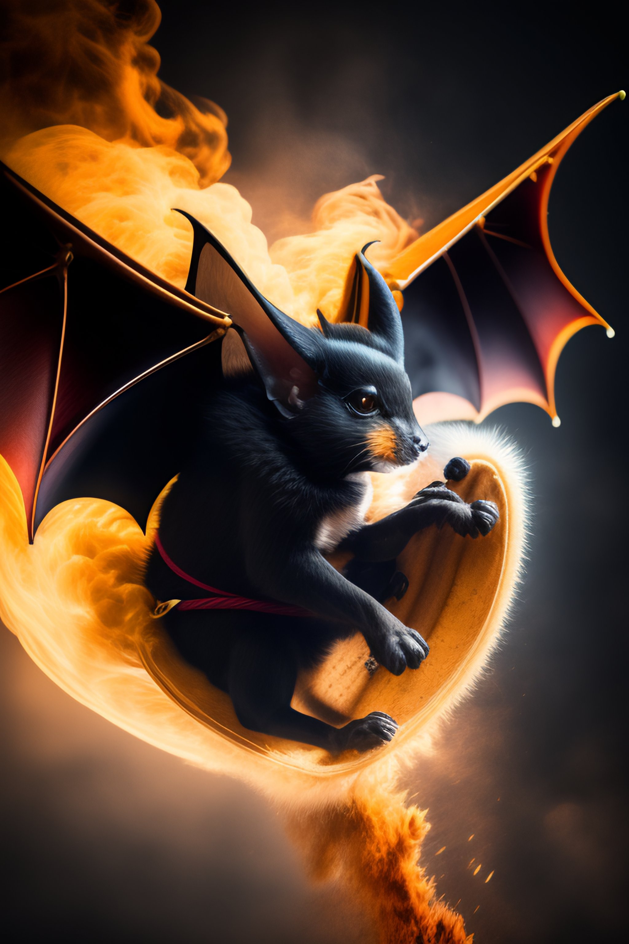 Lexica - Attacking bat with claws