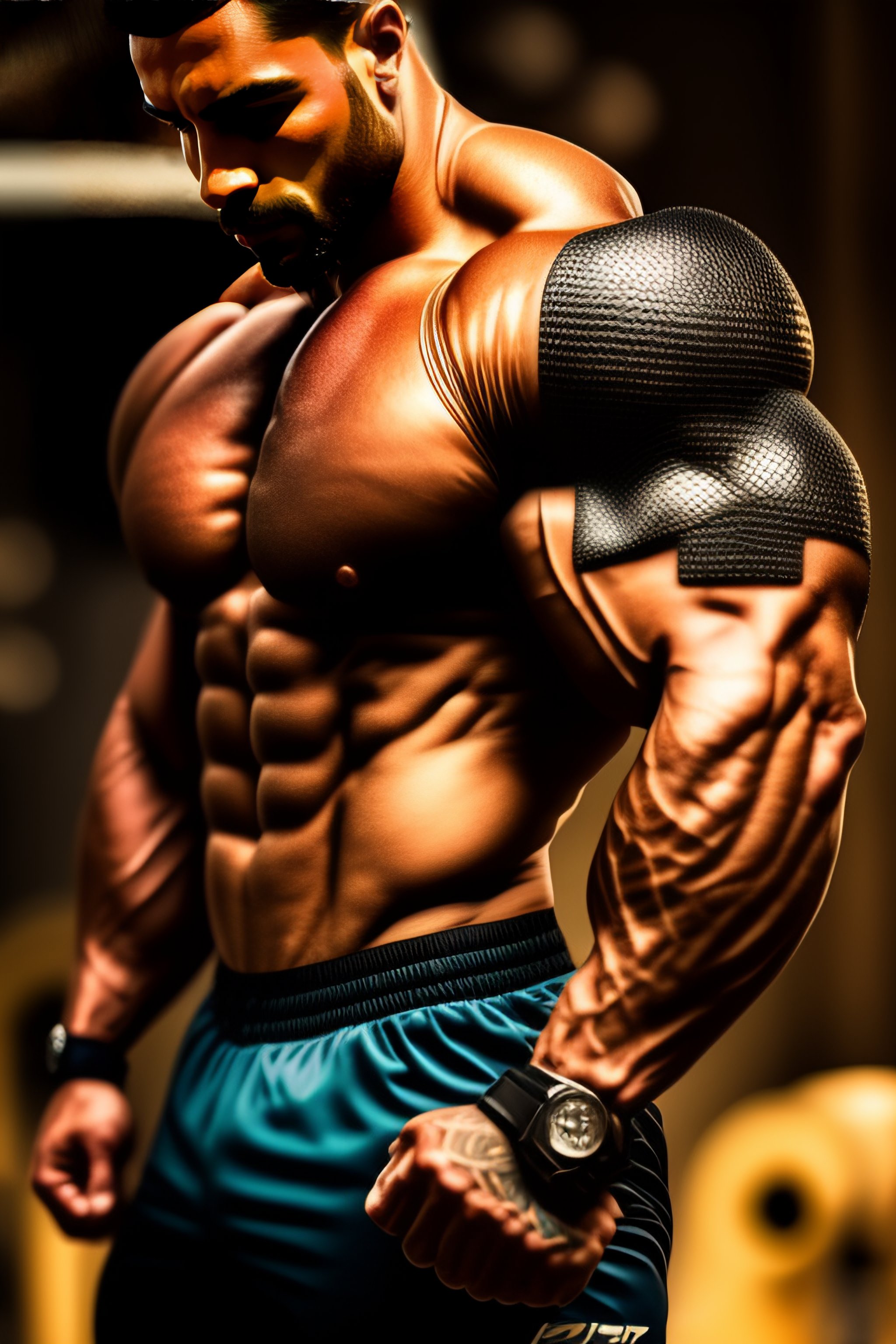 Lexica - Big shredded arm design