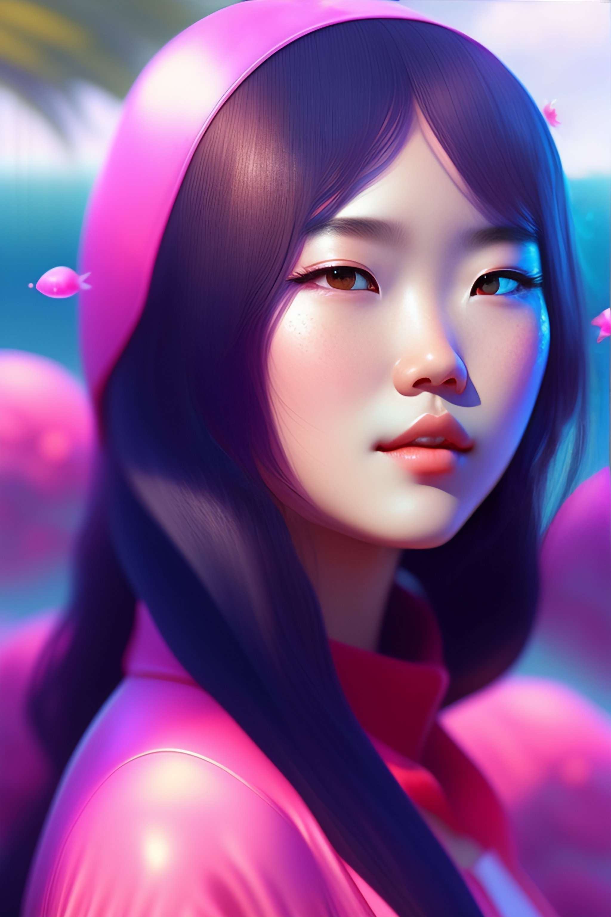 Lexica - 3d infrared octane render concept art by D. Jun, by Mo Xiang ...