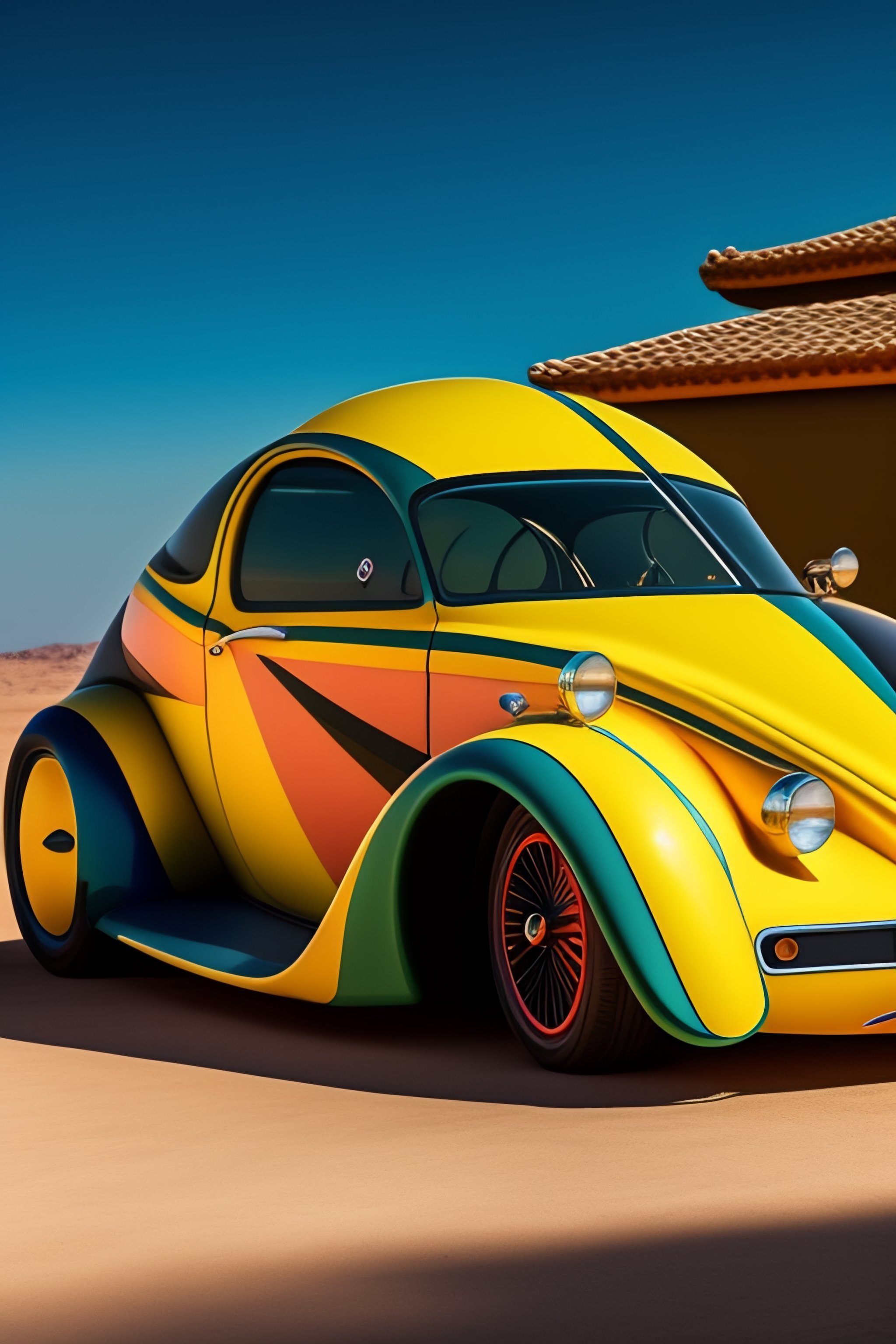 Lexica - A car designed by pablo picasso