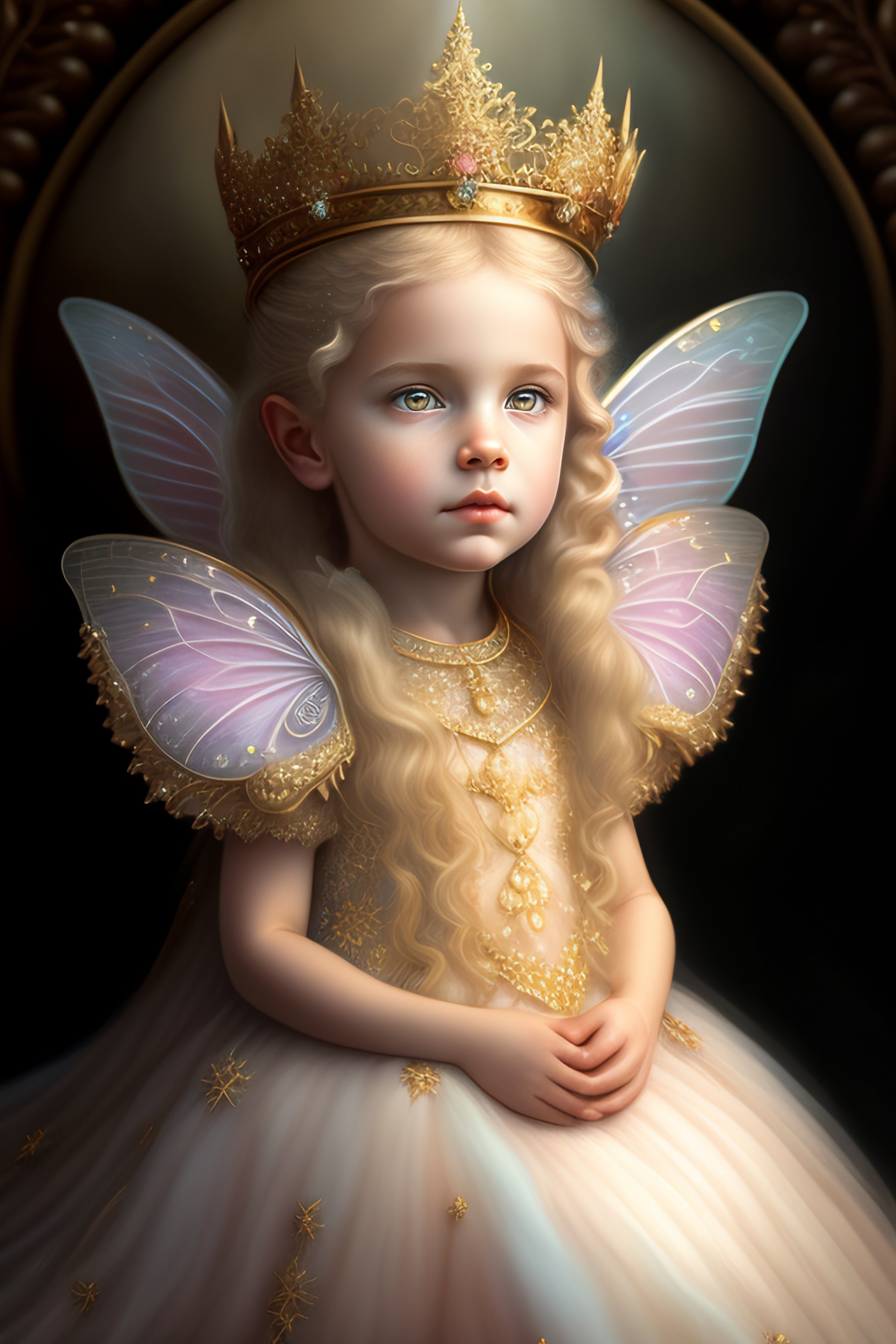 Lexica - Highly detailed closeup portrait of a fairy princess wearing a ...