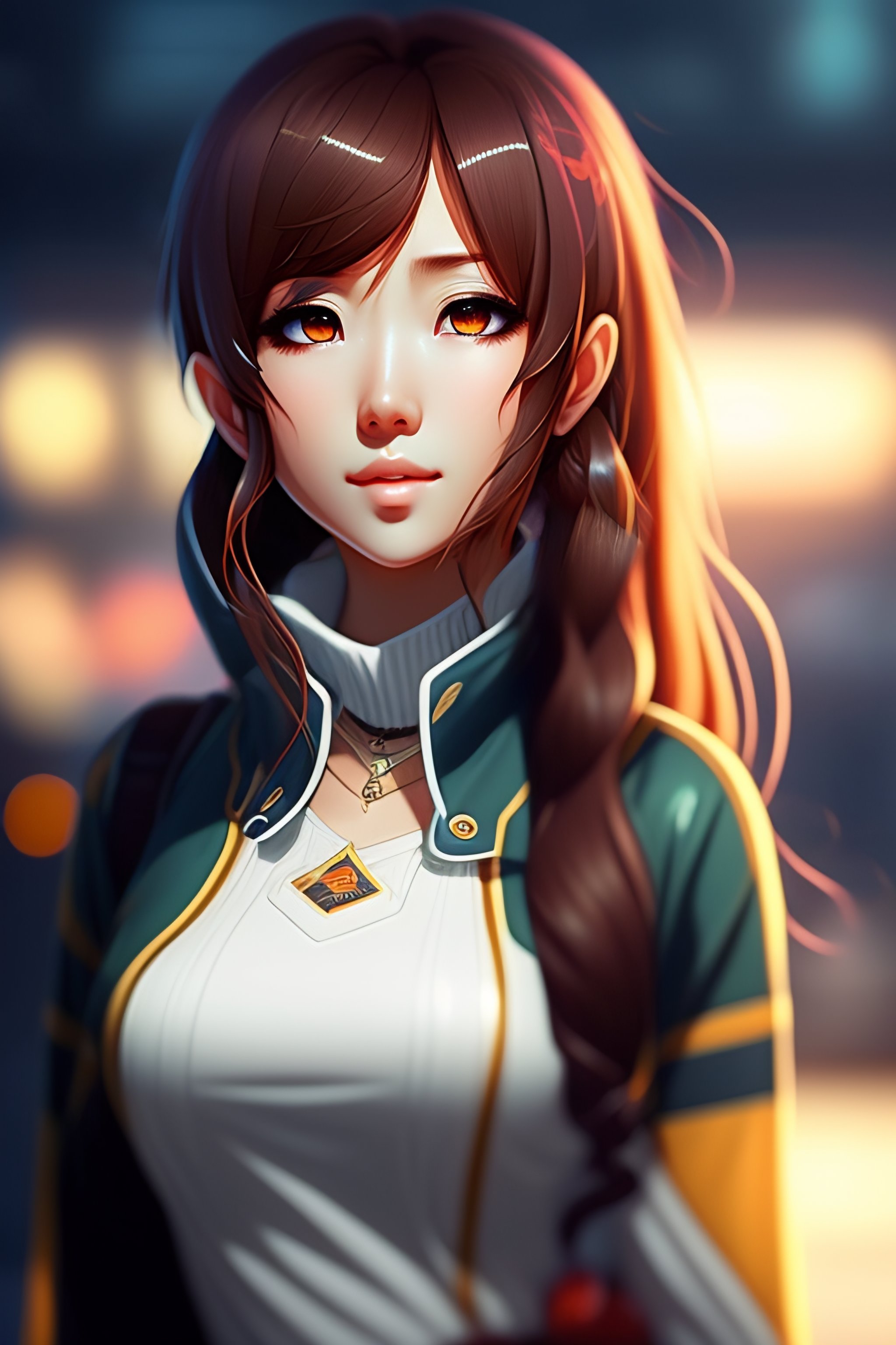 Lexica - An anime girl