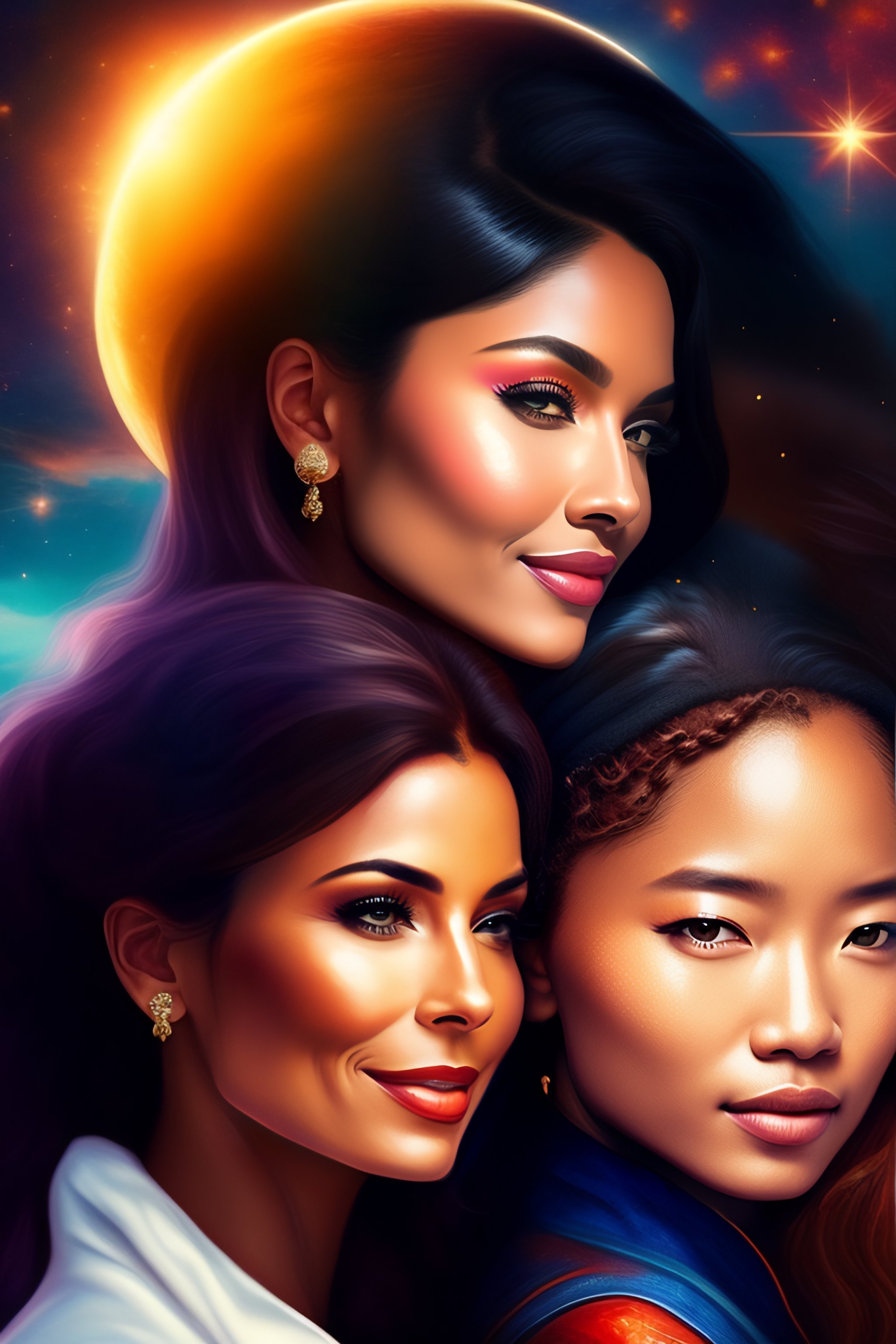 Lexica - Women, picture, dream, shine