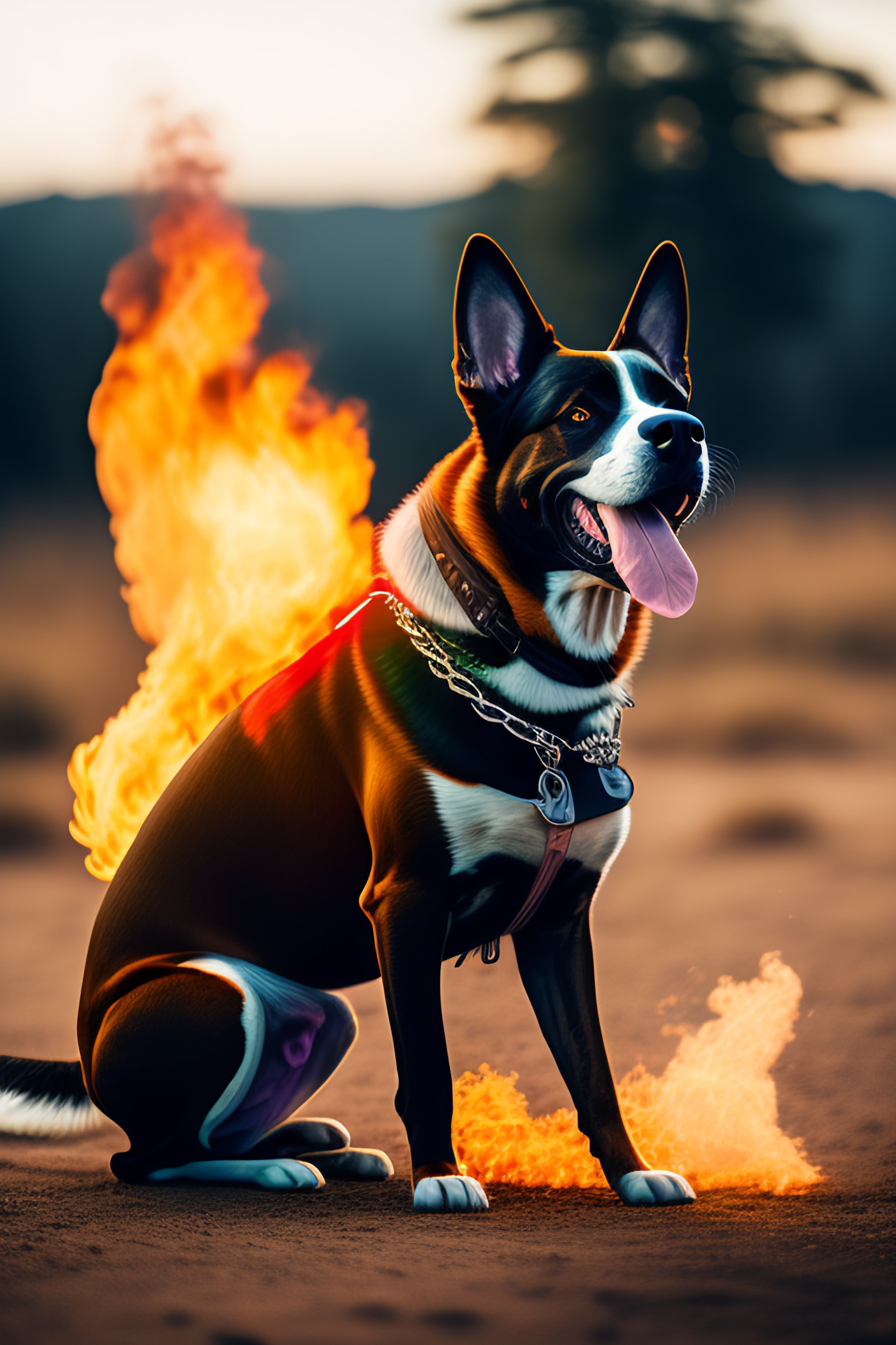 Lexica - Set dog on fire and laughing