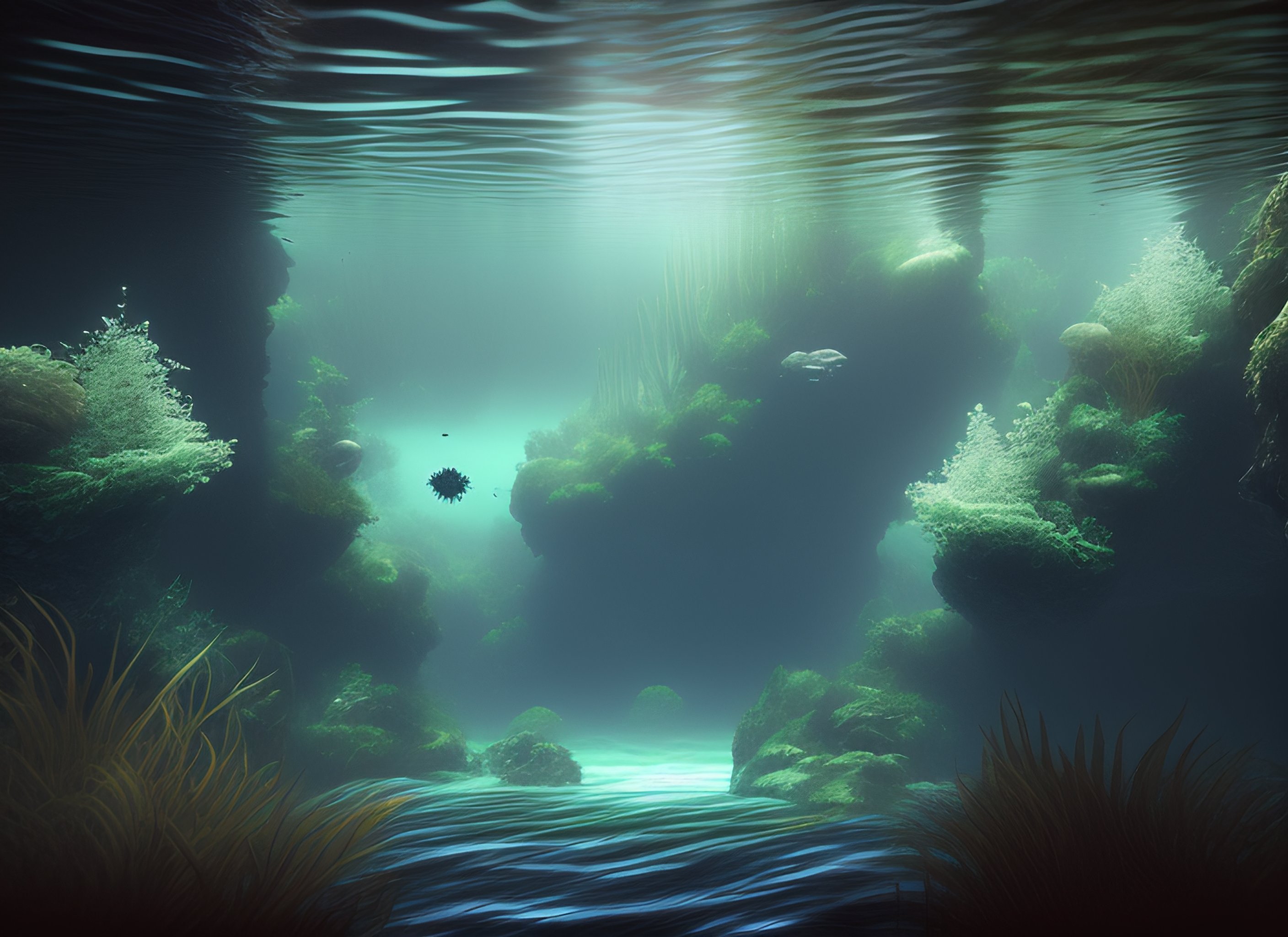 Lexica - Underwater abyss, rectangle,'silent hill ', deeps, monster ...