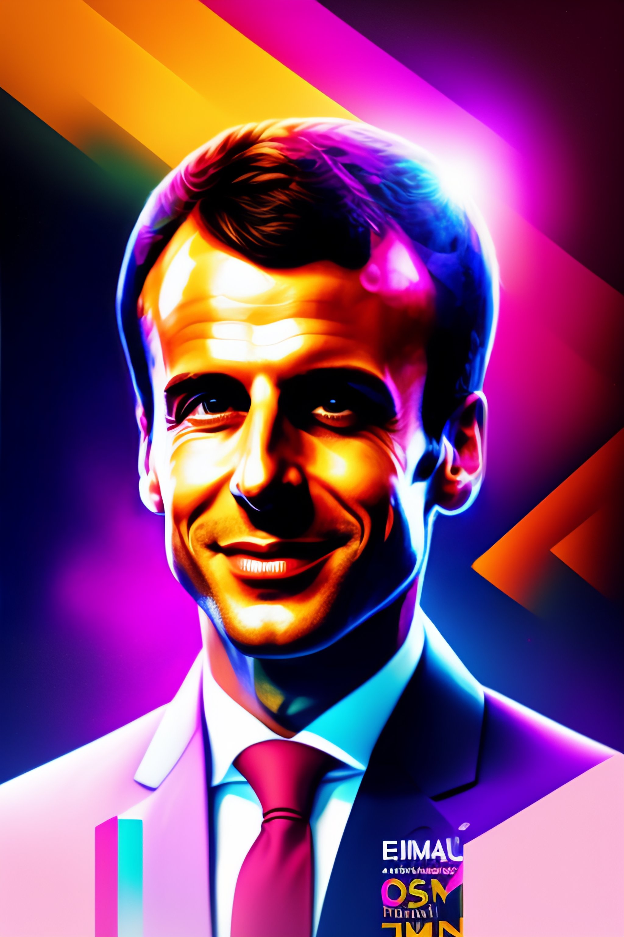 Lexica - Emmanuel Macron as PNL group member, rap, music, album cover ...