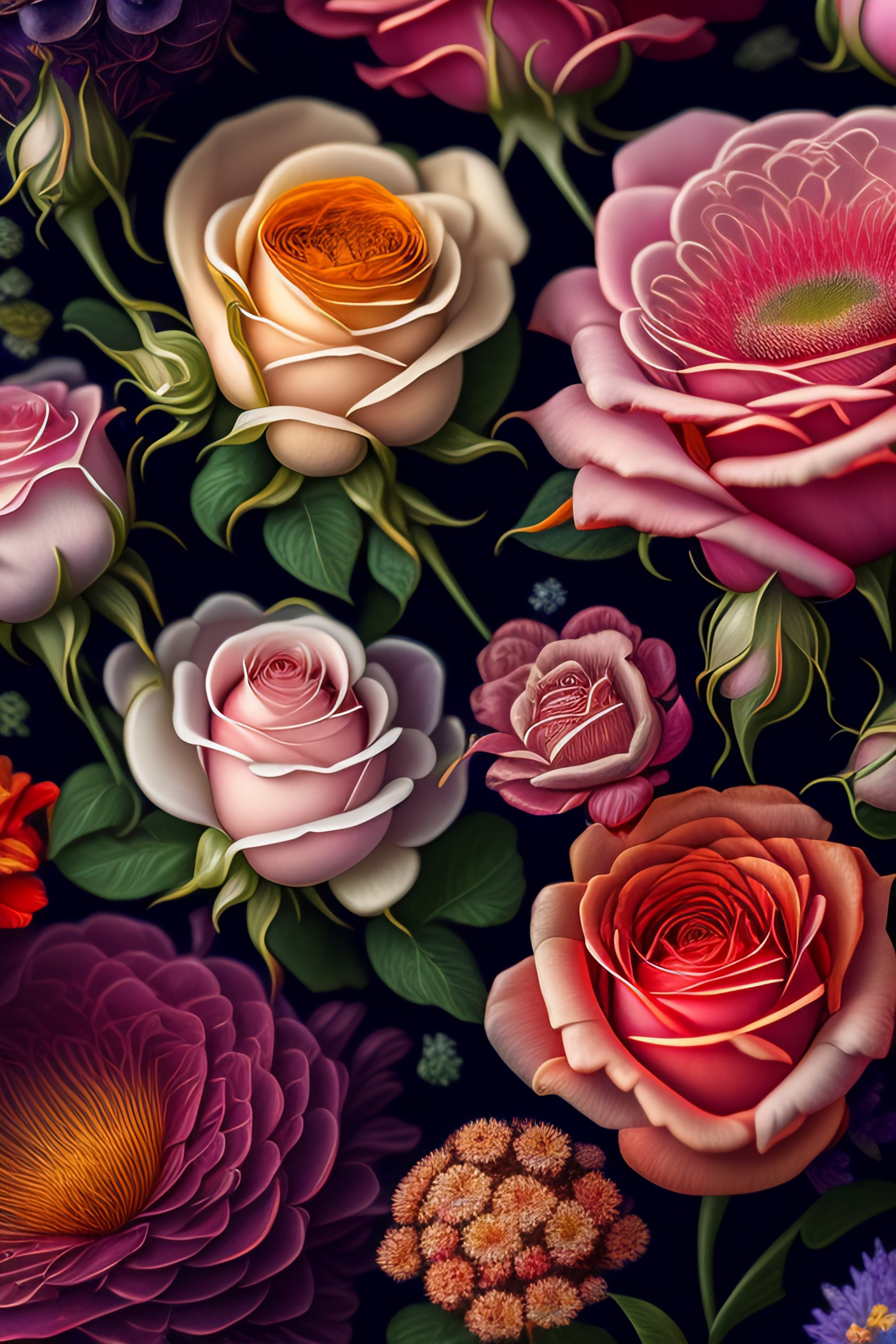 Lexica - An ultra hd detailed painting of many different types of ...