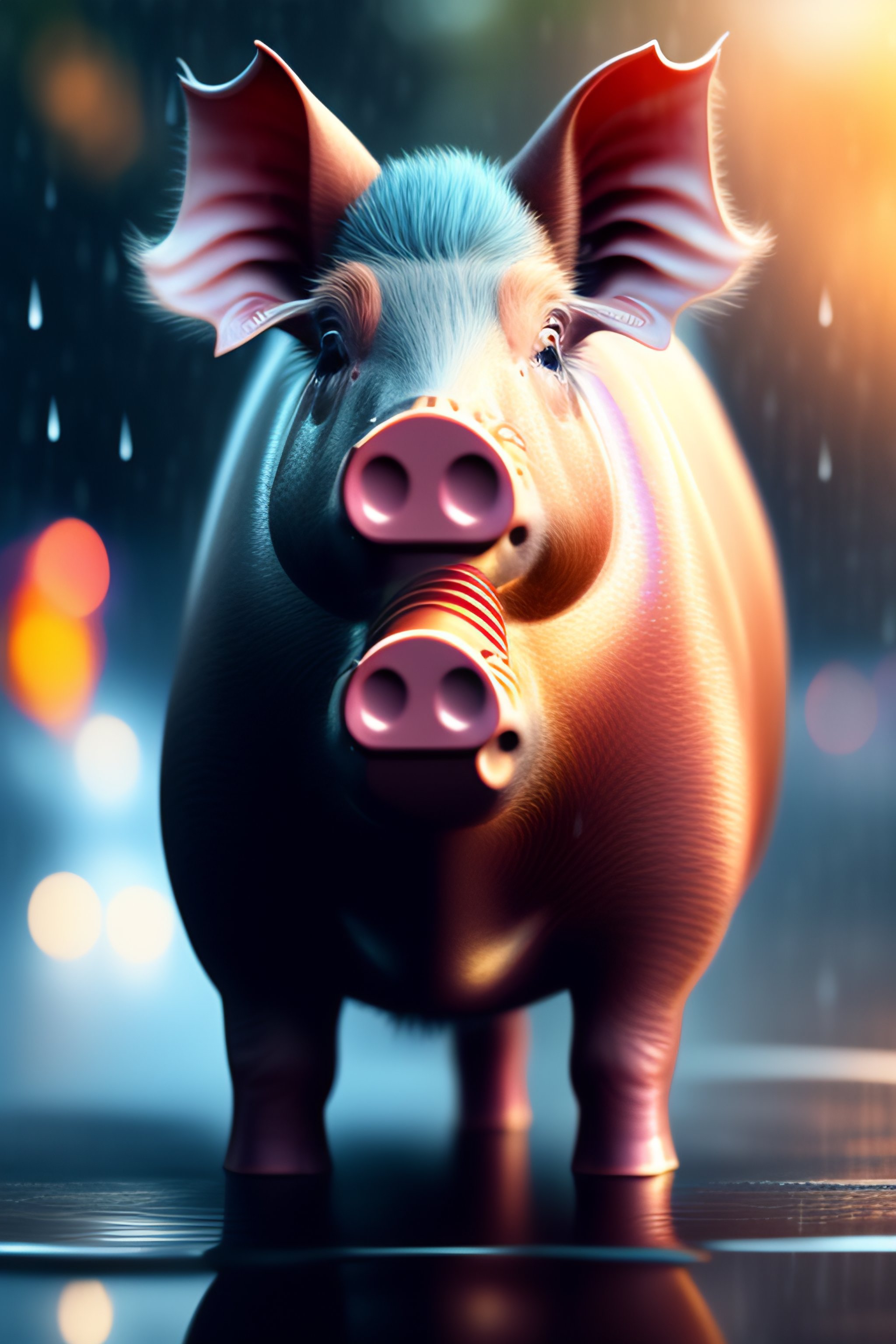Lexica - Rain,pig,robot