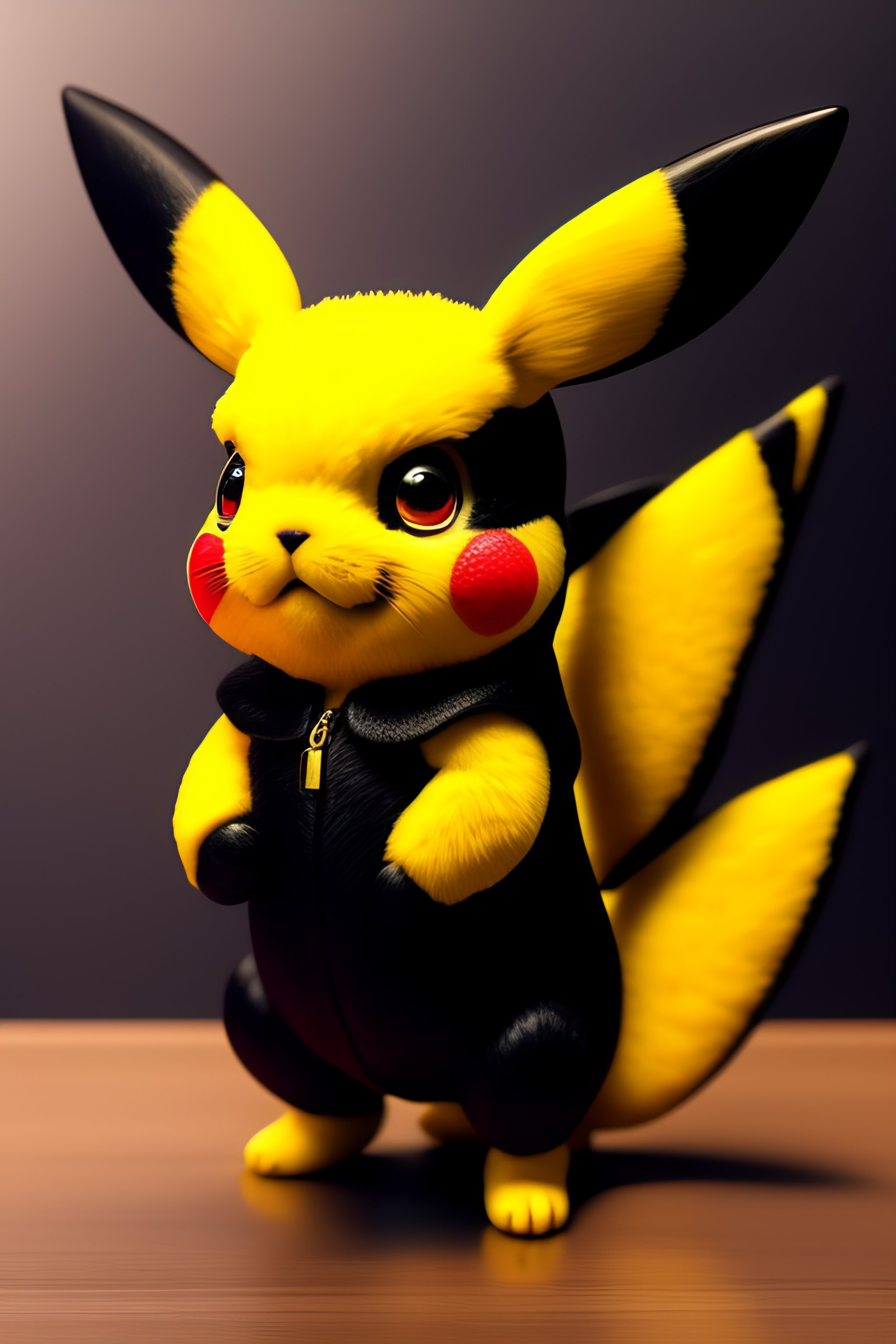 Lexica - Black pikachu monster