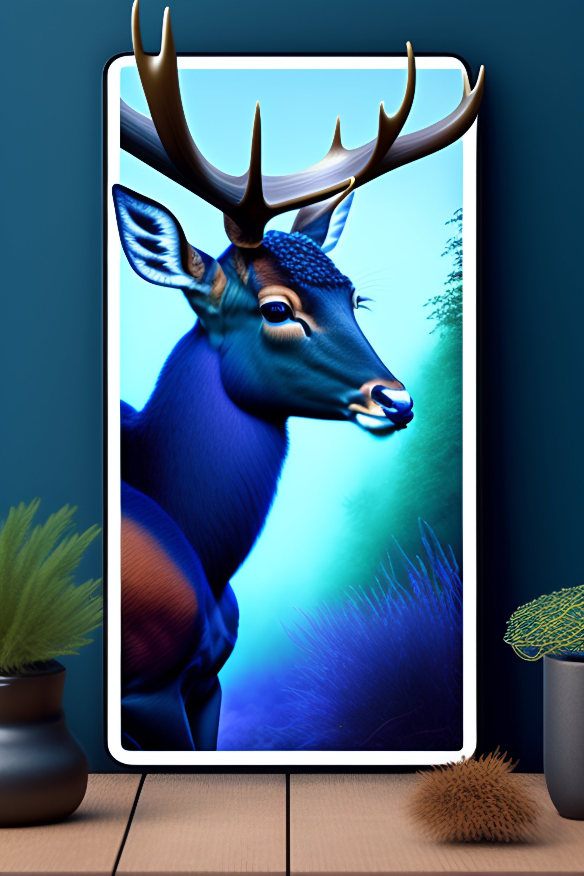 Lexica - Rain forest deer blue