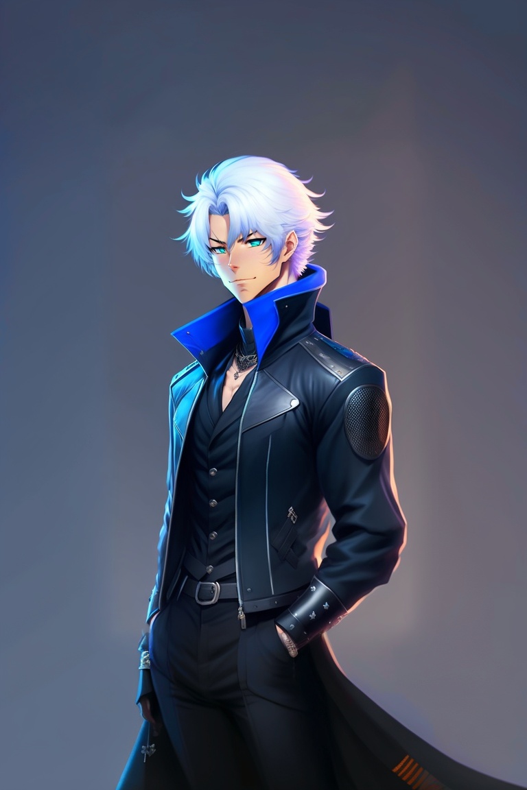 Lexica - Satoru Gojo, tall man with a lean build, age more than 20 ...