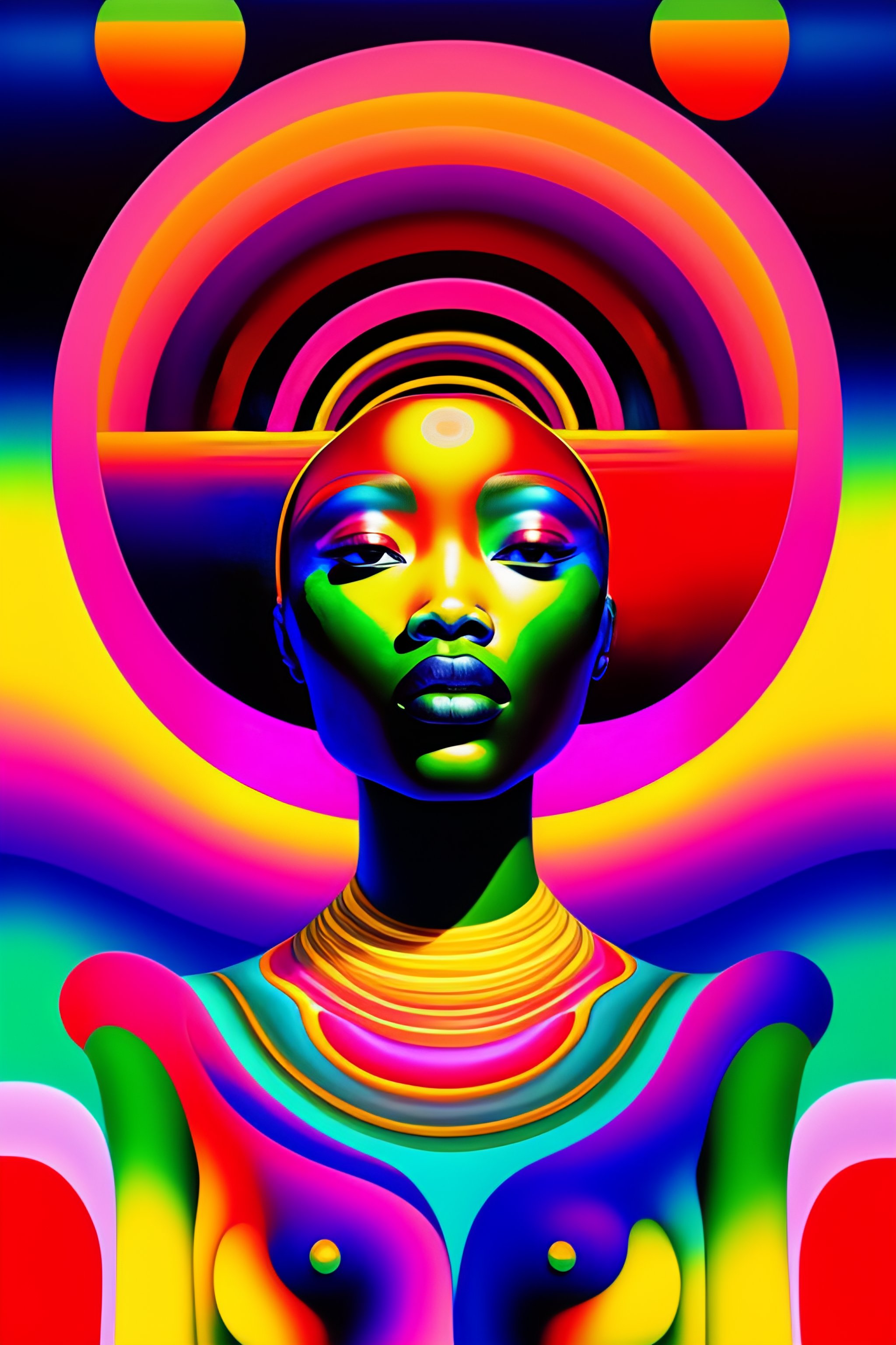 Lexica - Psychedelic African-American art, Minimalism abstraction at ...