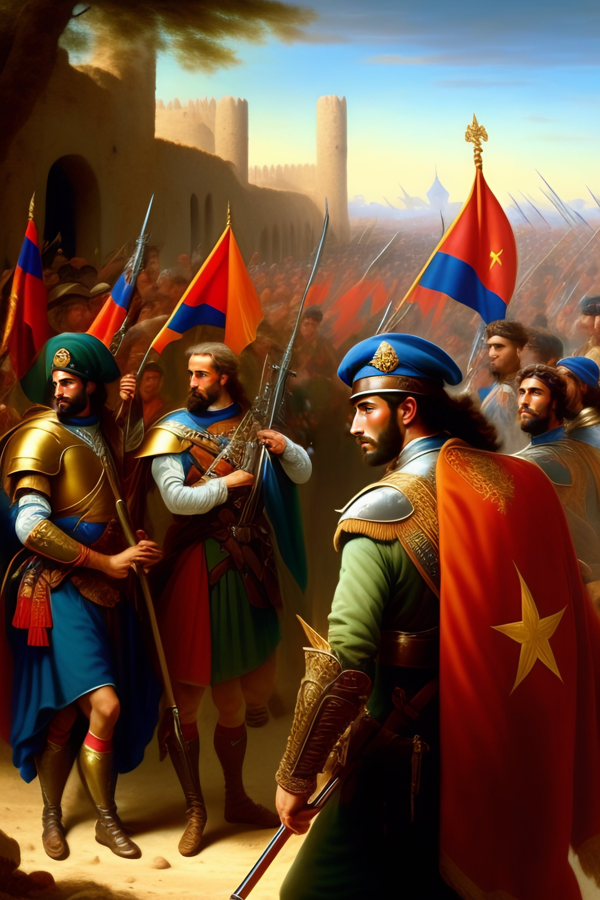 Lexica - Victorious militiamen of the war in spain