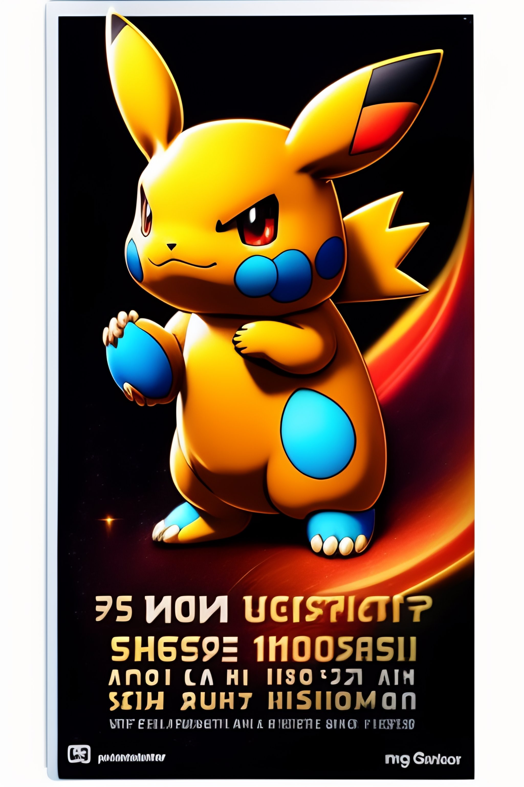 Lexica - Epic pokemon masterpiece card