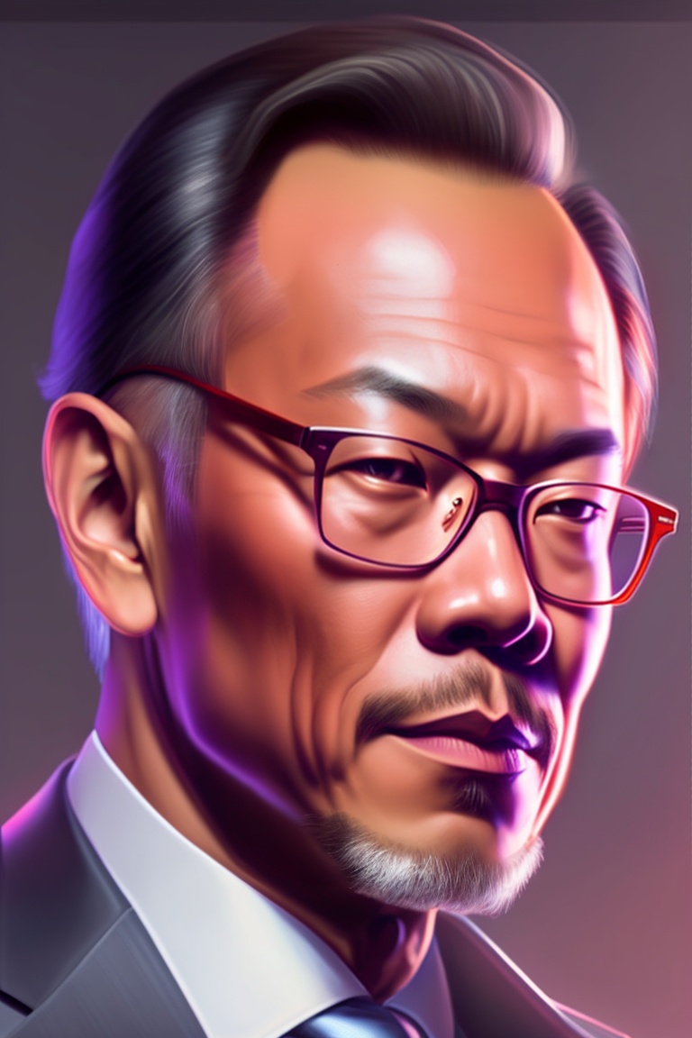 Lexica - Portrait of Malaysia Prime Minister Dato Seri Anwar Ibrahim ...
