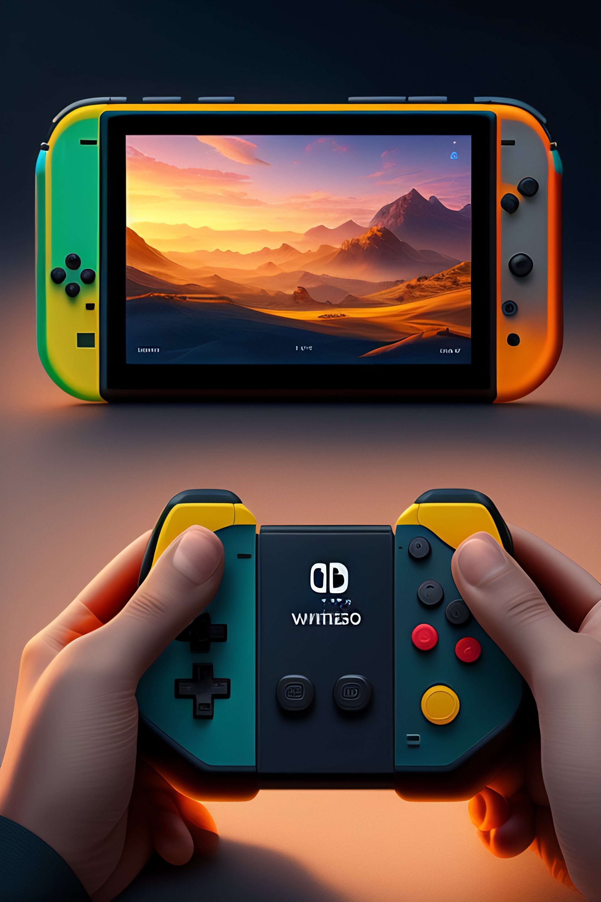 Lexica - A handheld video game console similar to a Nintendo switch ...