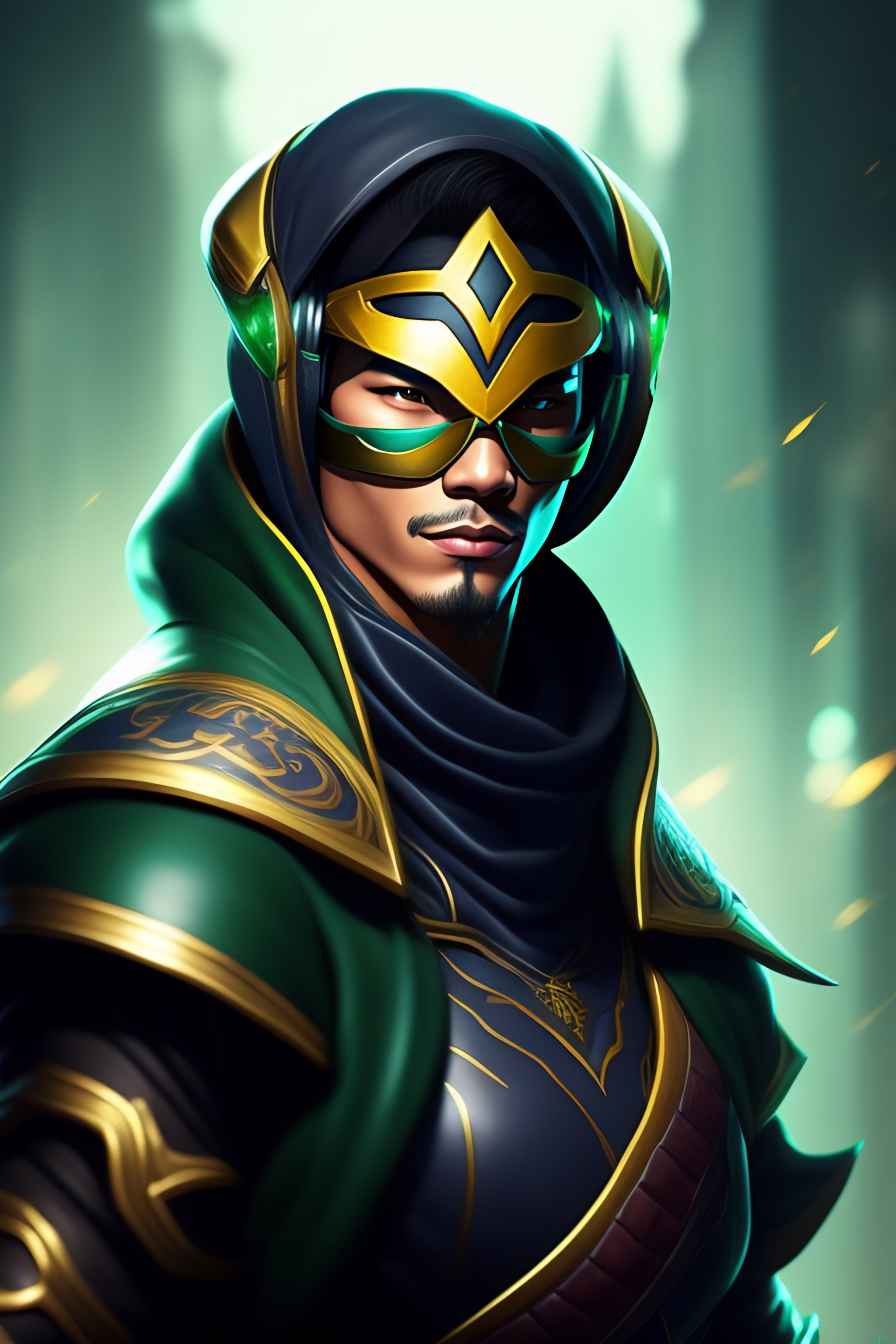 Lexica - Potrait of Master Yi from League of Legends