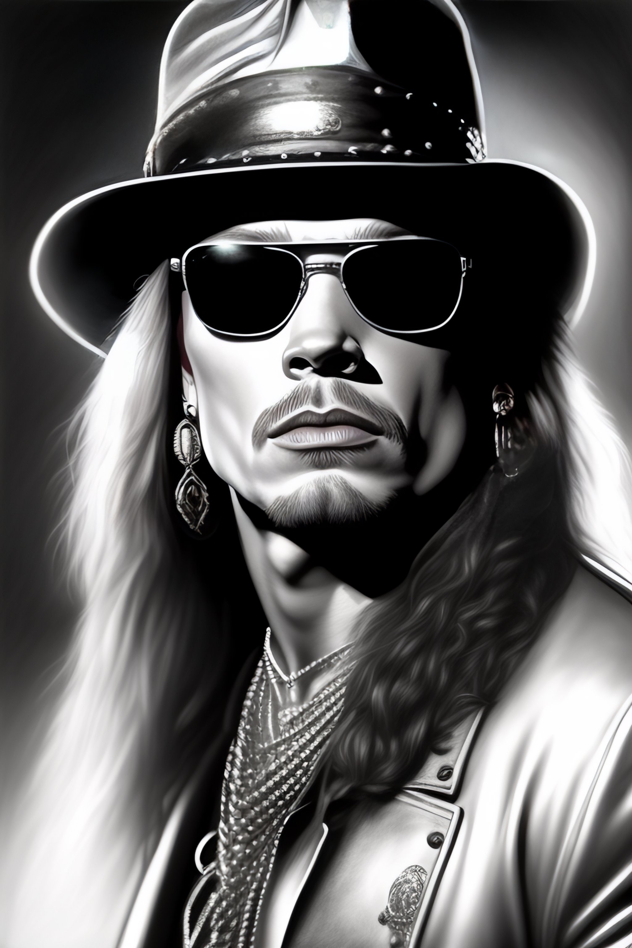 Lexica - Axl rose, artistic, abstract, sketch, 8 k, high detail,
