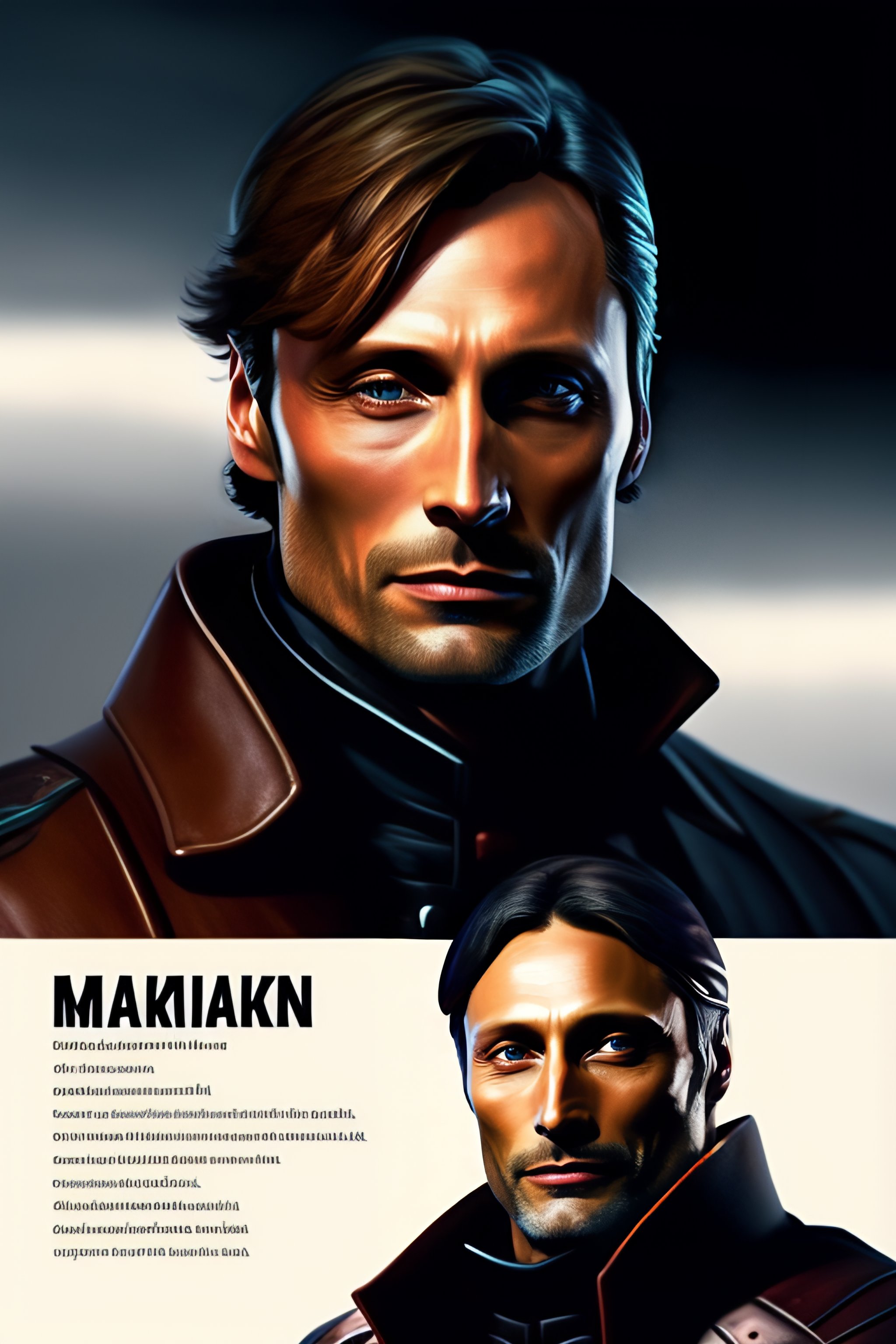 Lexica - Mads Mikkelsen as a ranger in the style of a Dungeons and ...