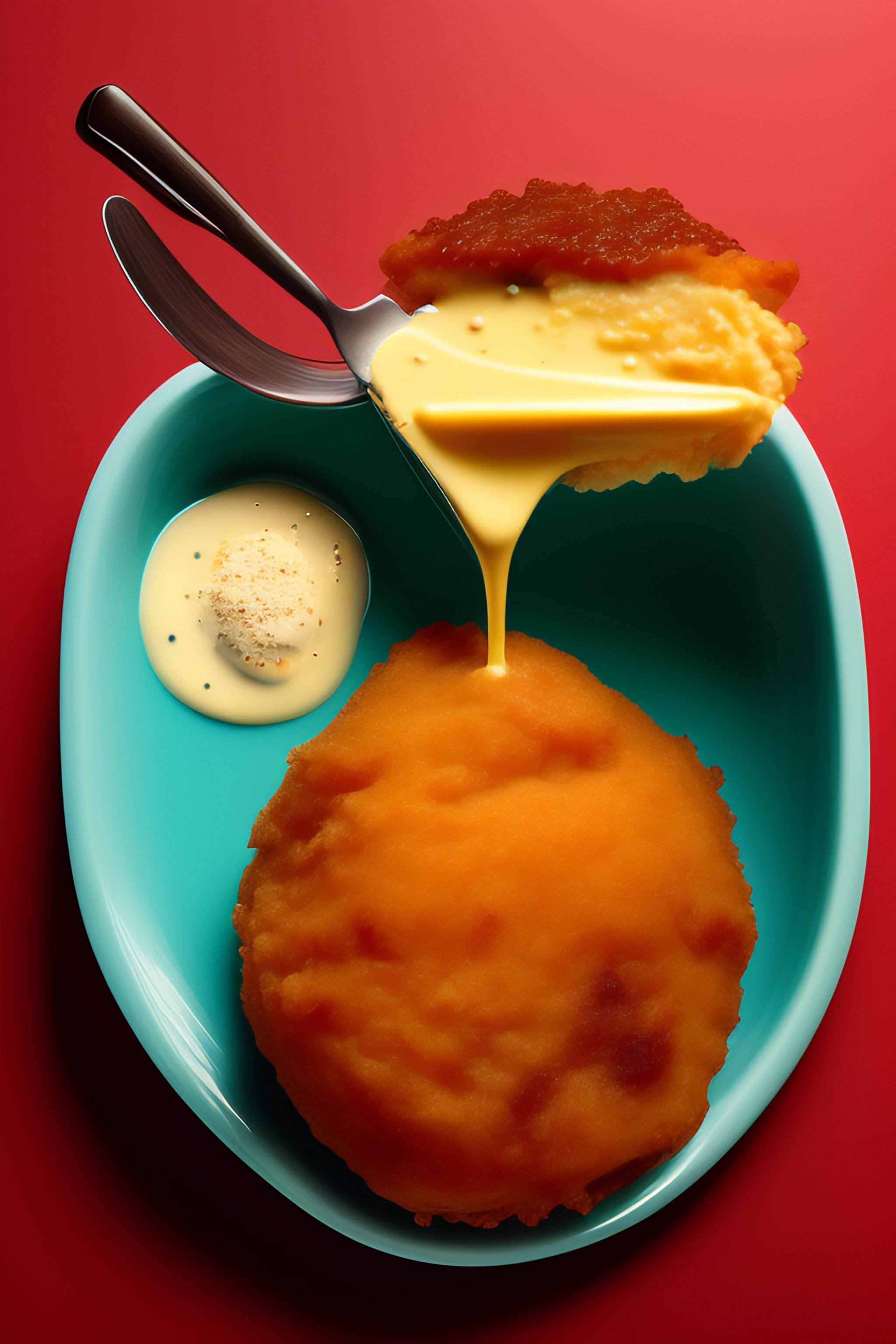 Lexica - Fried chicken excrement eating itself