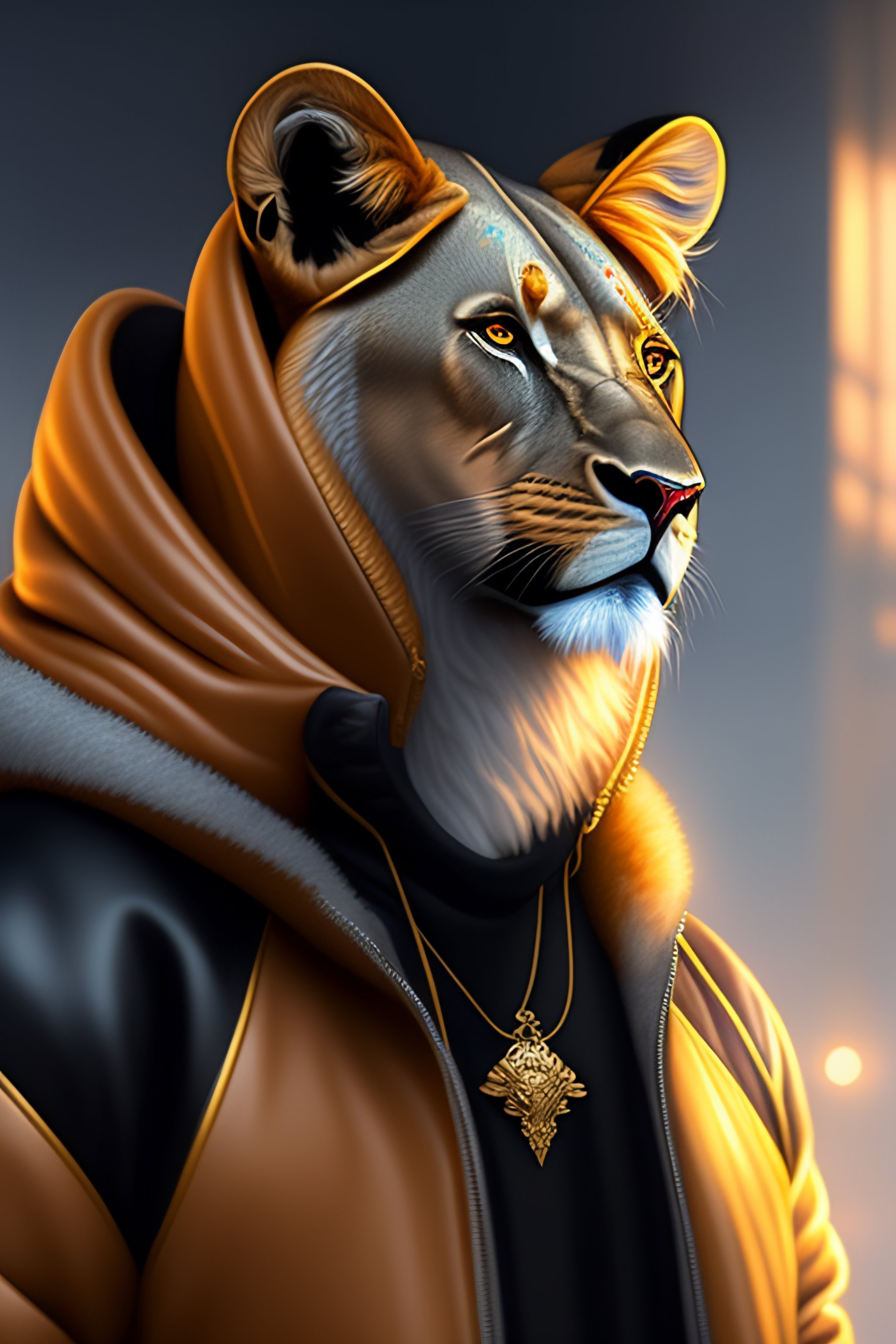 Lexica - A beautfiul award winning aesthetic commission of an antrho ...