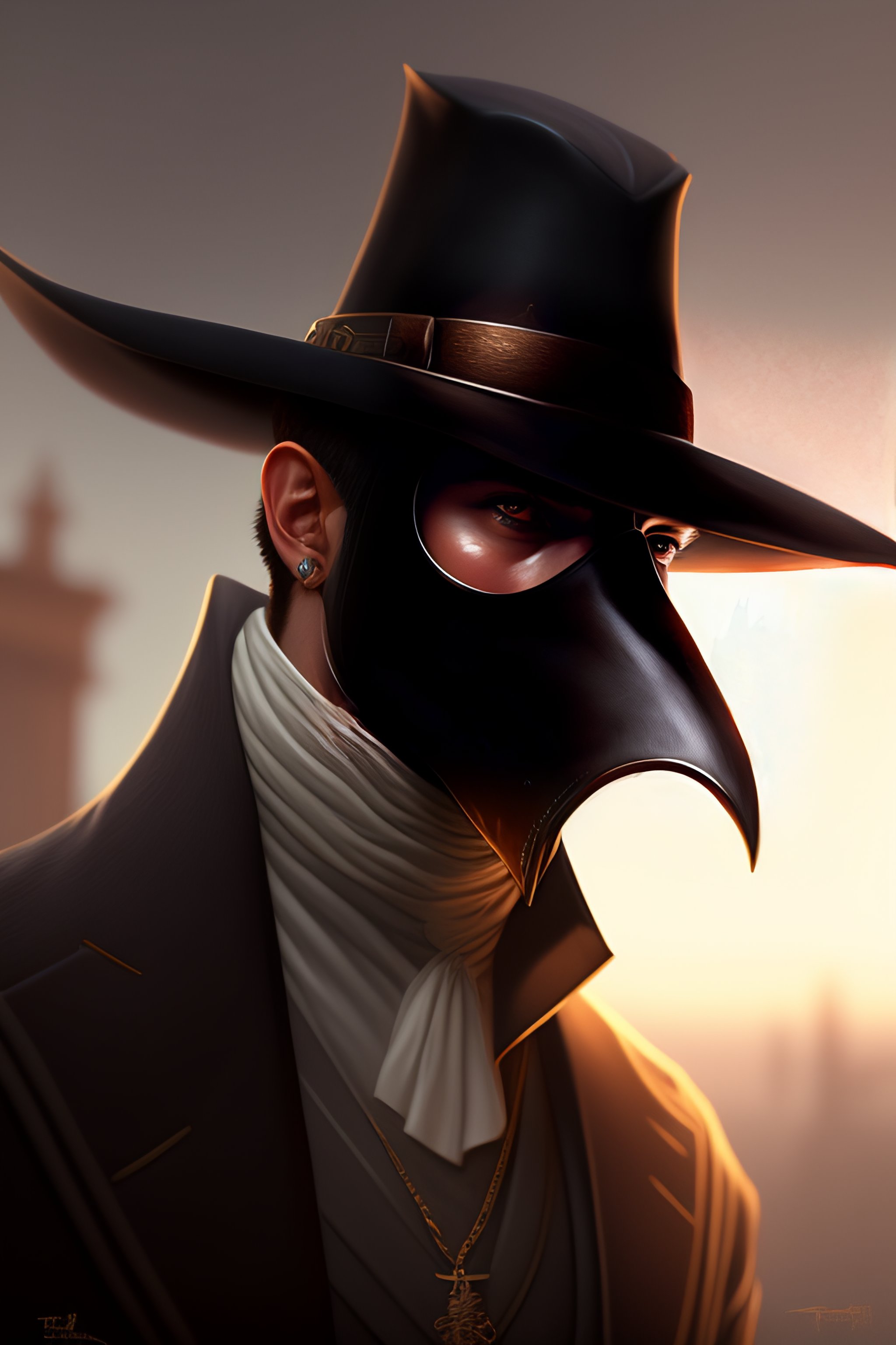Lexica - Portrait of a modern plague doctor,hyperdetailed ...