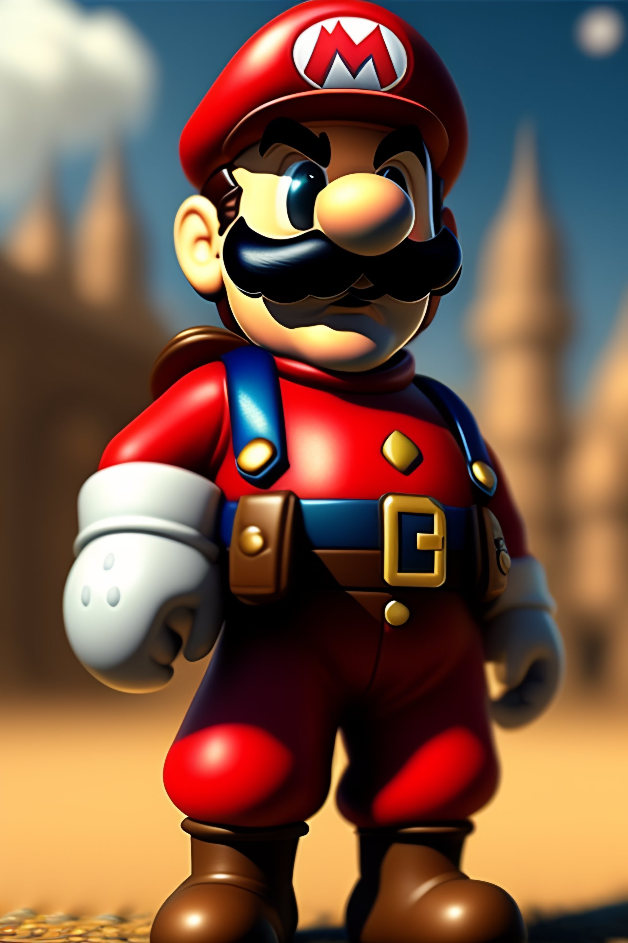 Lexica - Super Mario - Soviet soldier