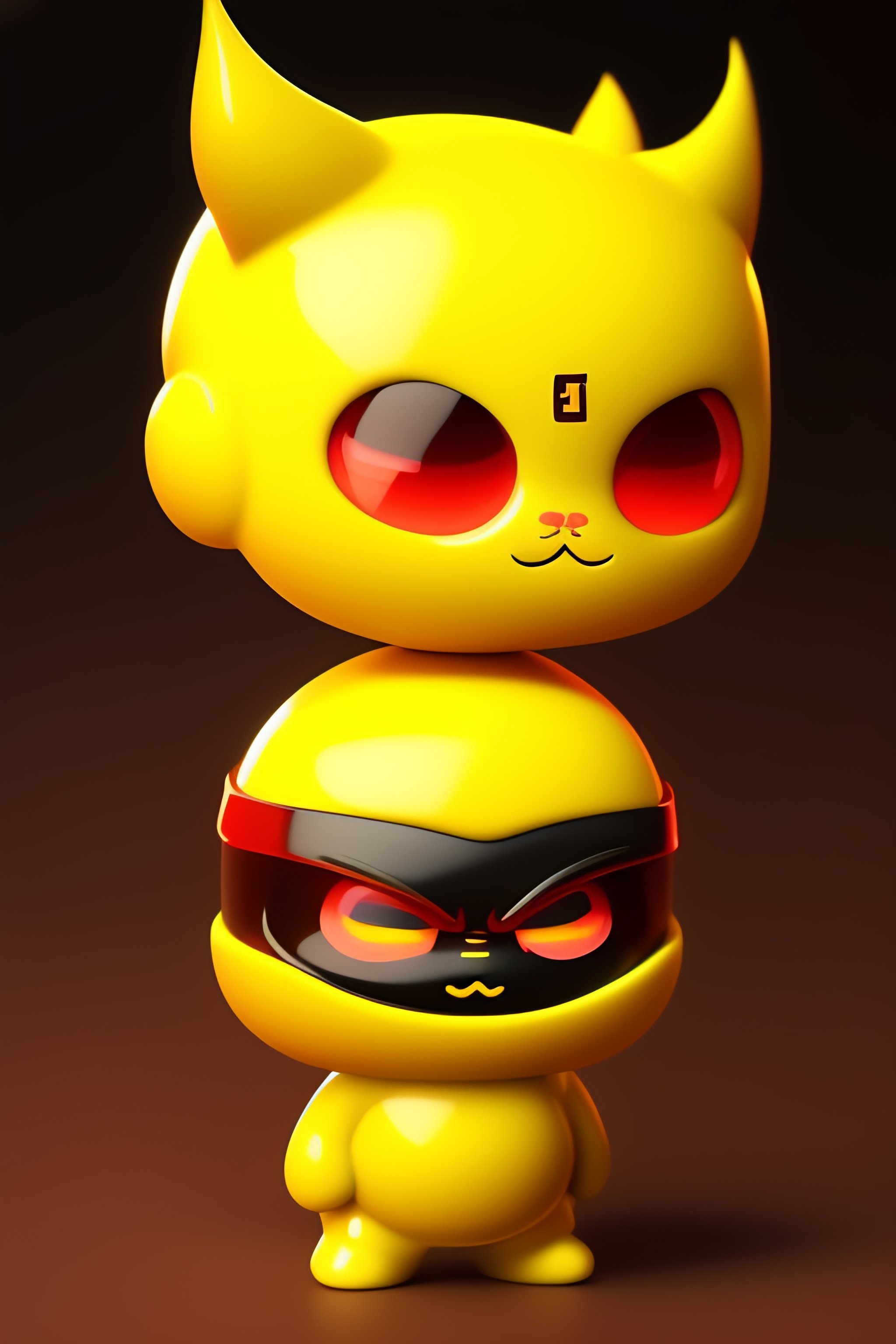 Lexica - Omi xiaolin showdown cute adorable yellow skin color floating demon supercute adorable