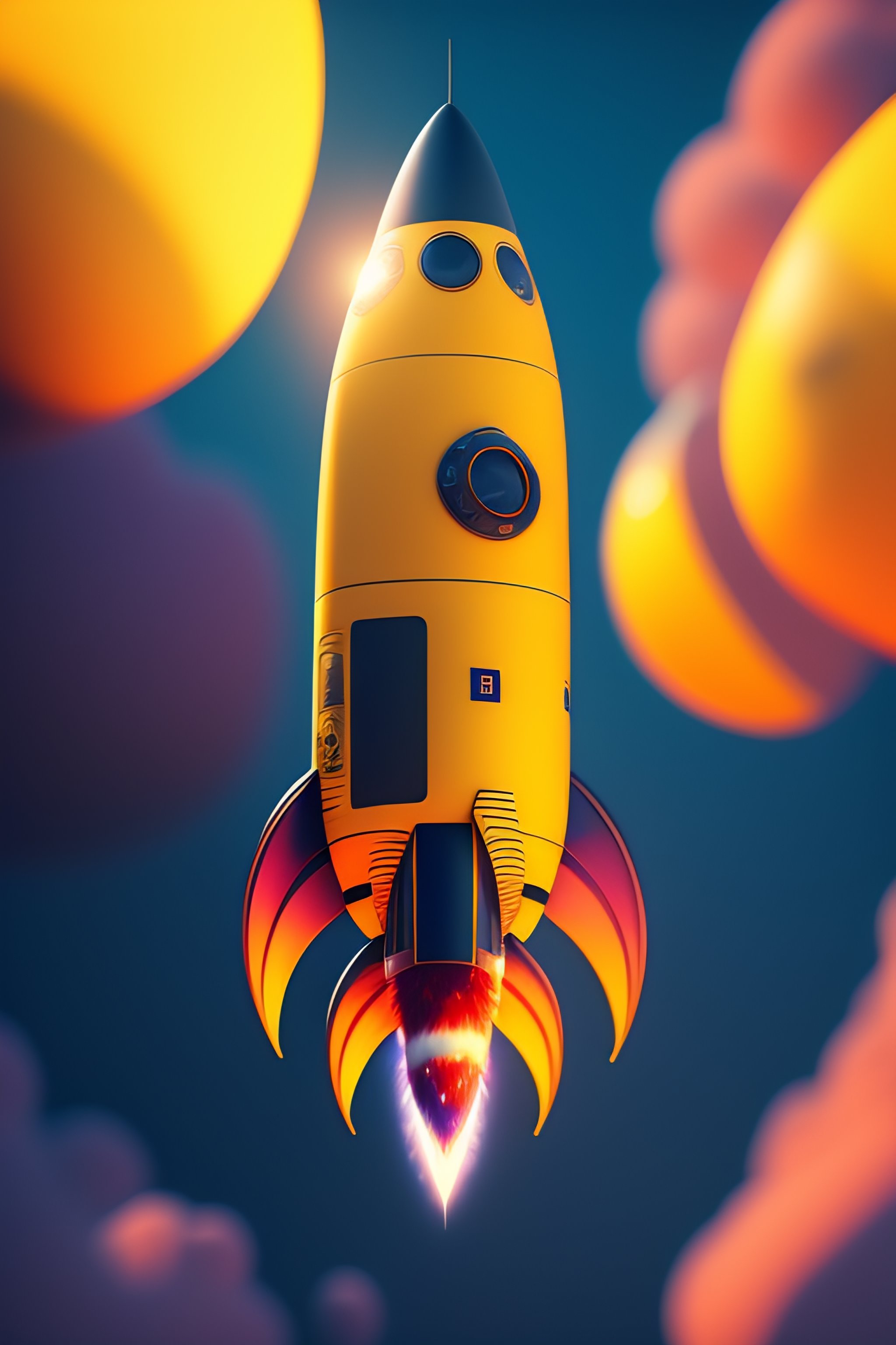 Lexica - Rocket in cartoon style, funny, trending on artstation ...