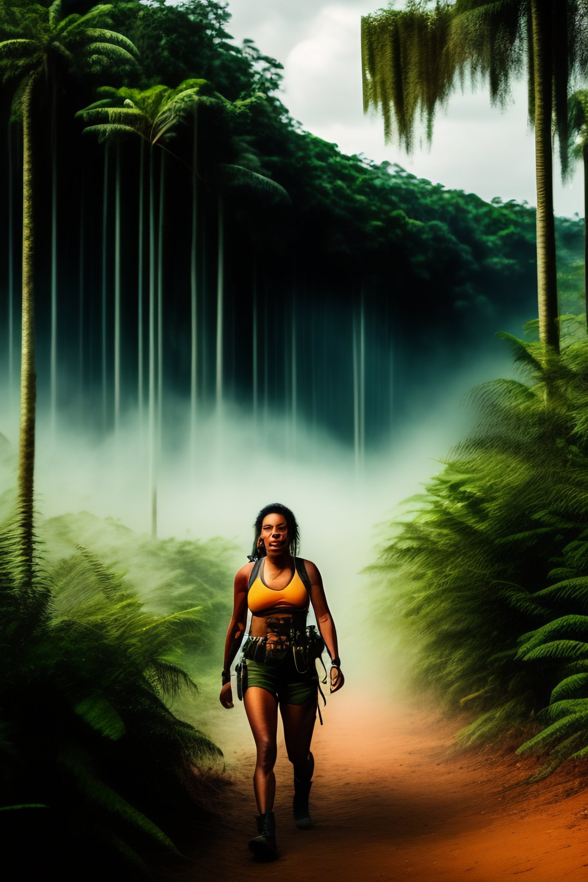 Lexica - Crazy olive emerges victorious from zombie attack, in a scene ...