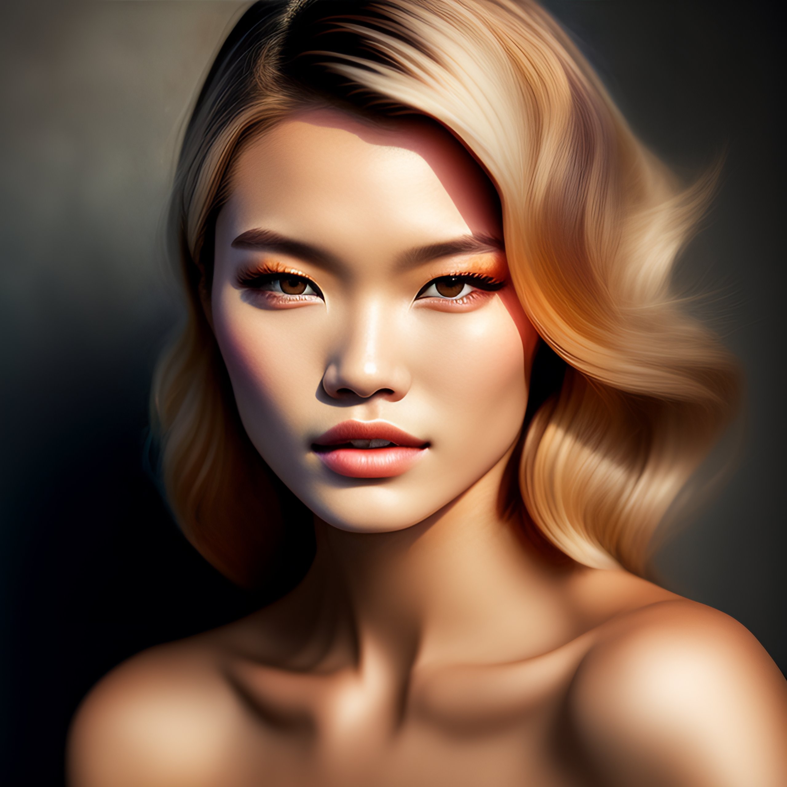 Lexica - Instaport style, Model, Portrait, Nikon D700, 50mm F2. 8. Soft ...