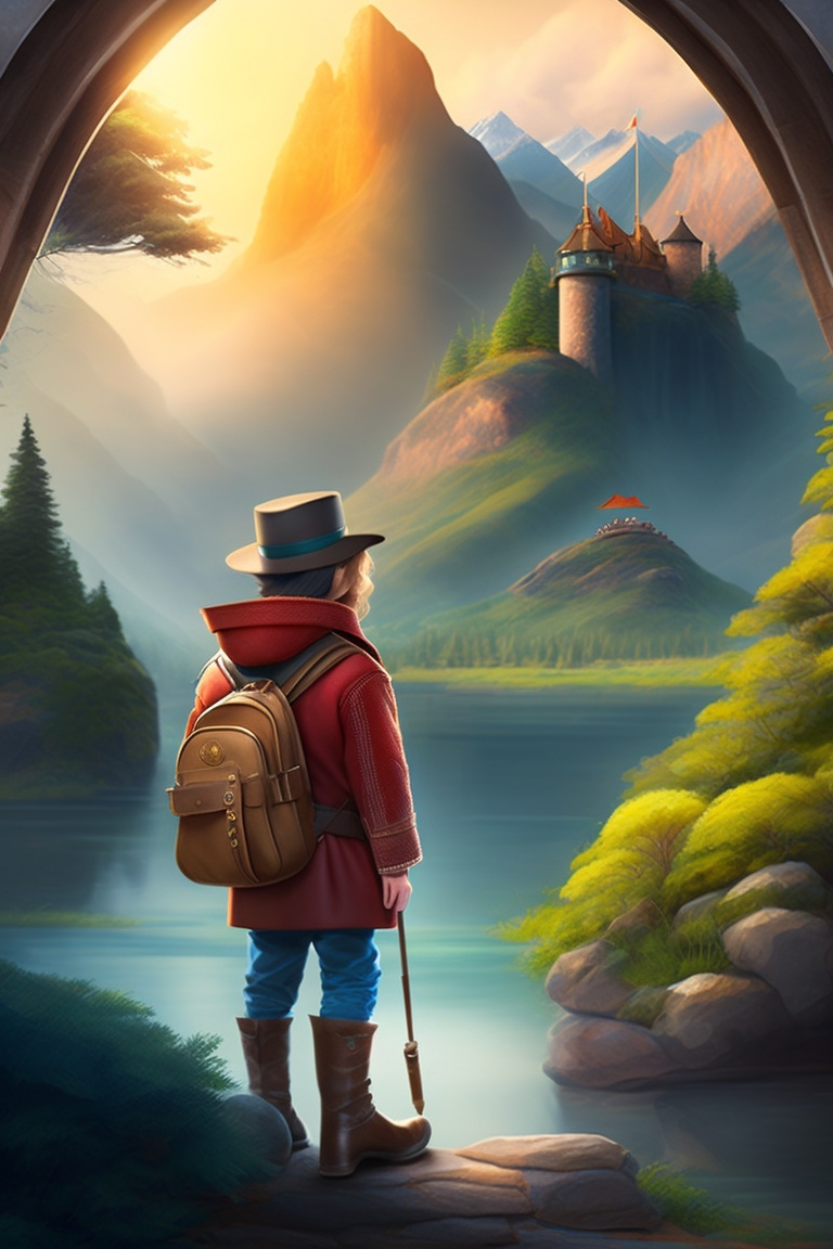 Lexica - Once upon a time, in a far-off land, there lived a brave young ...