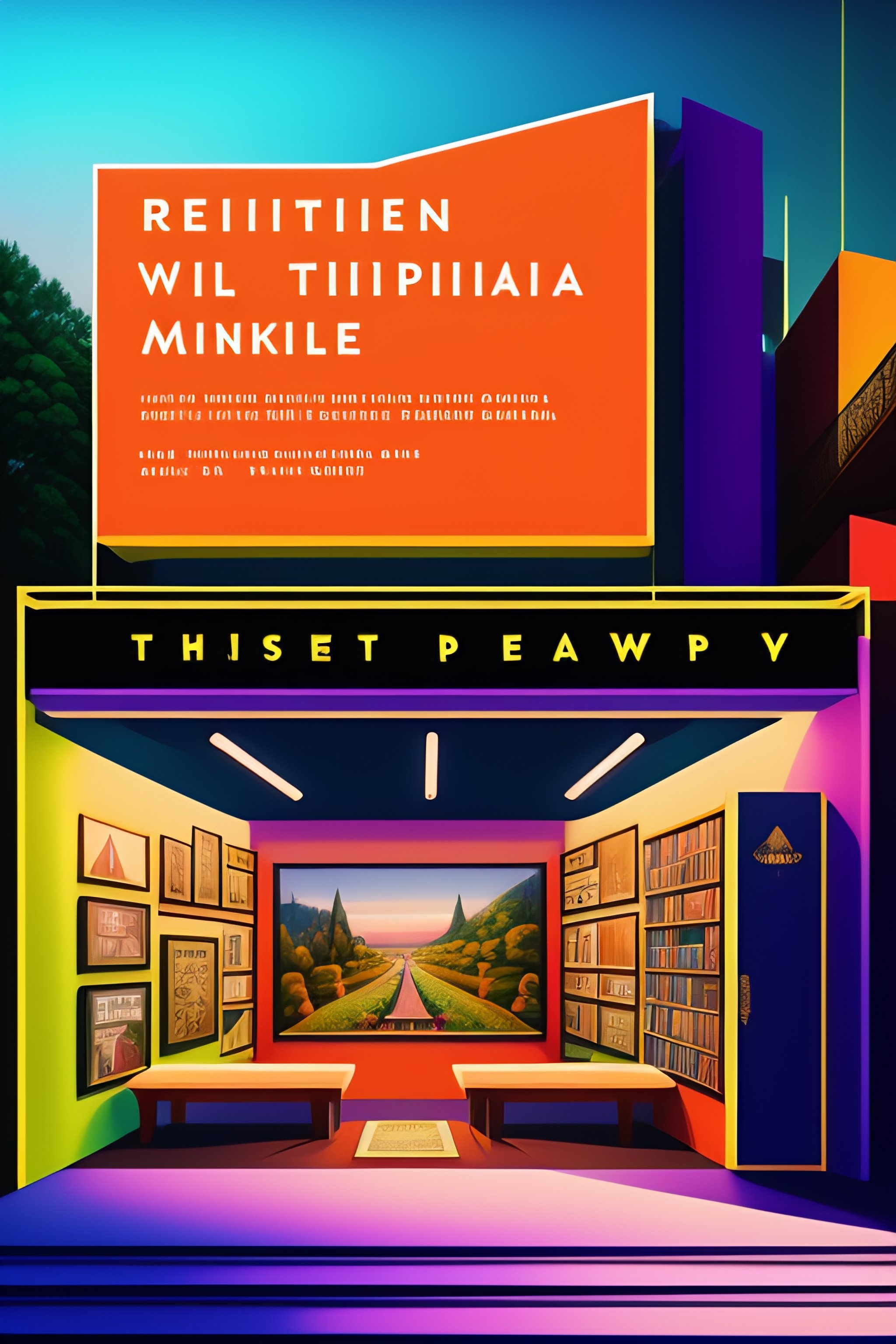 Lexica - Winner first prize Illustration Poster of Cultural utopia ...