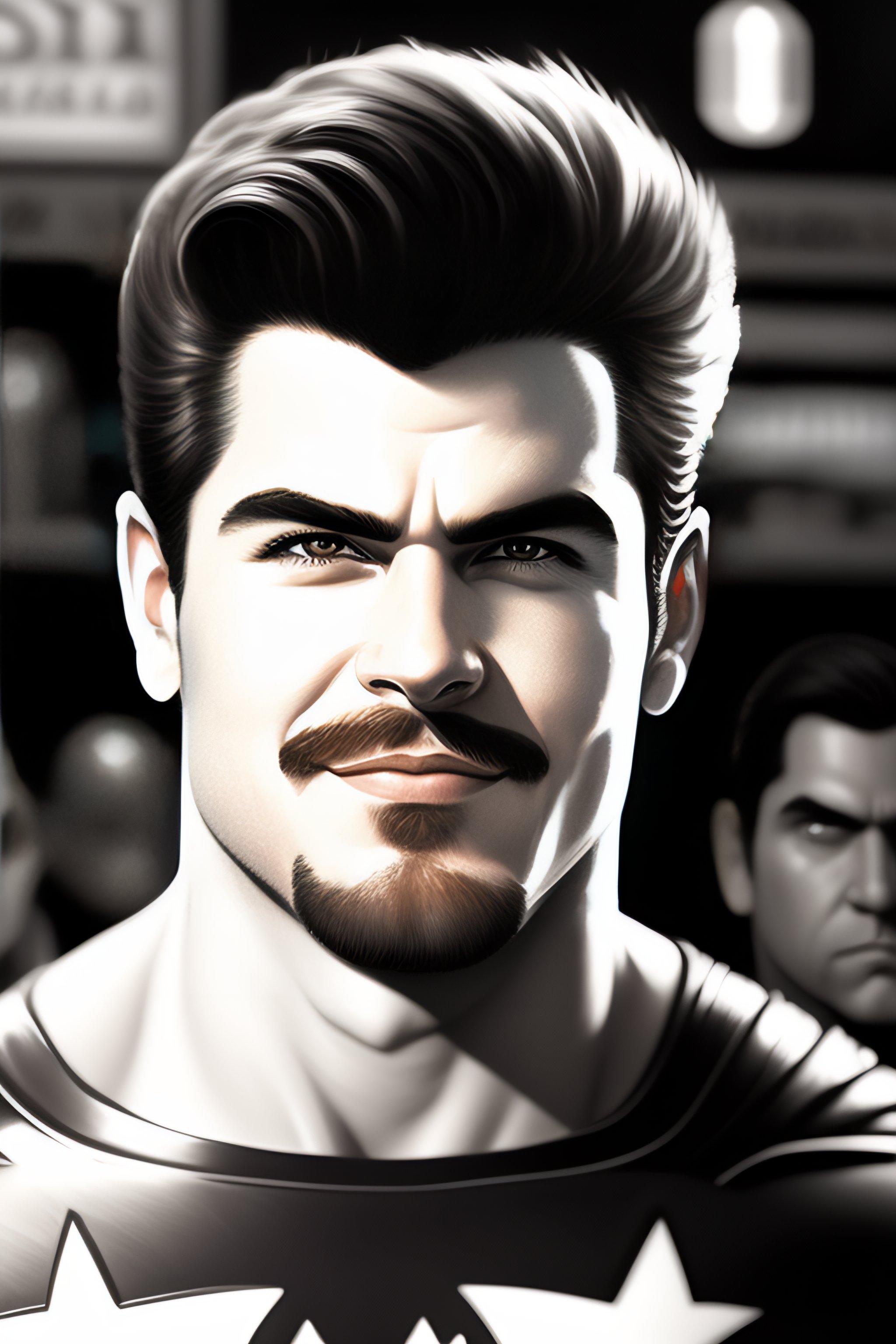 Lexica - Super Heroes buying groceries, Headshot, Symmetrical face ...