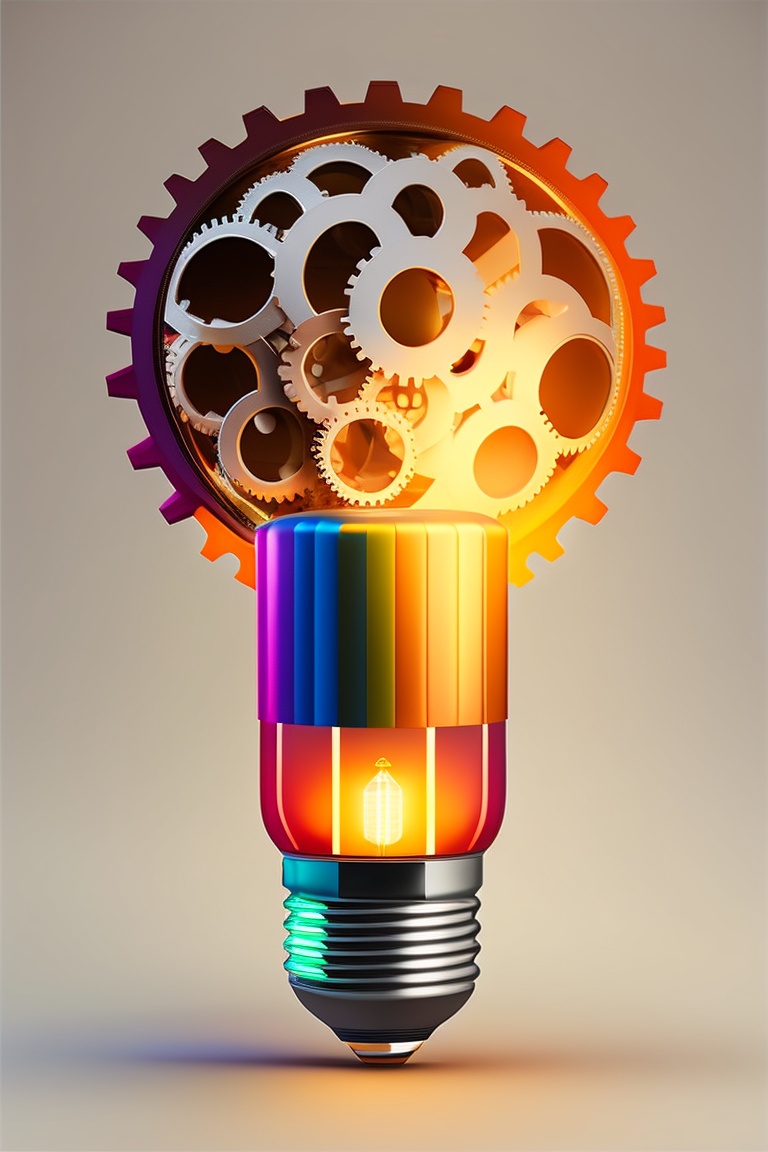 Lexica - A large, bold light bulb symbolizing the "aha" moments of ...