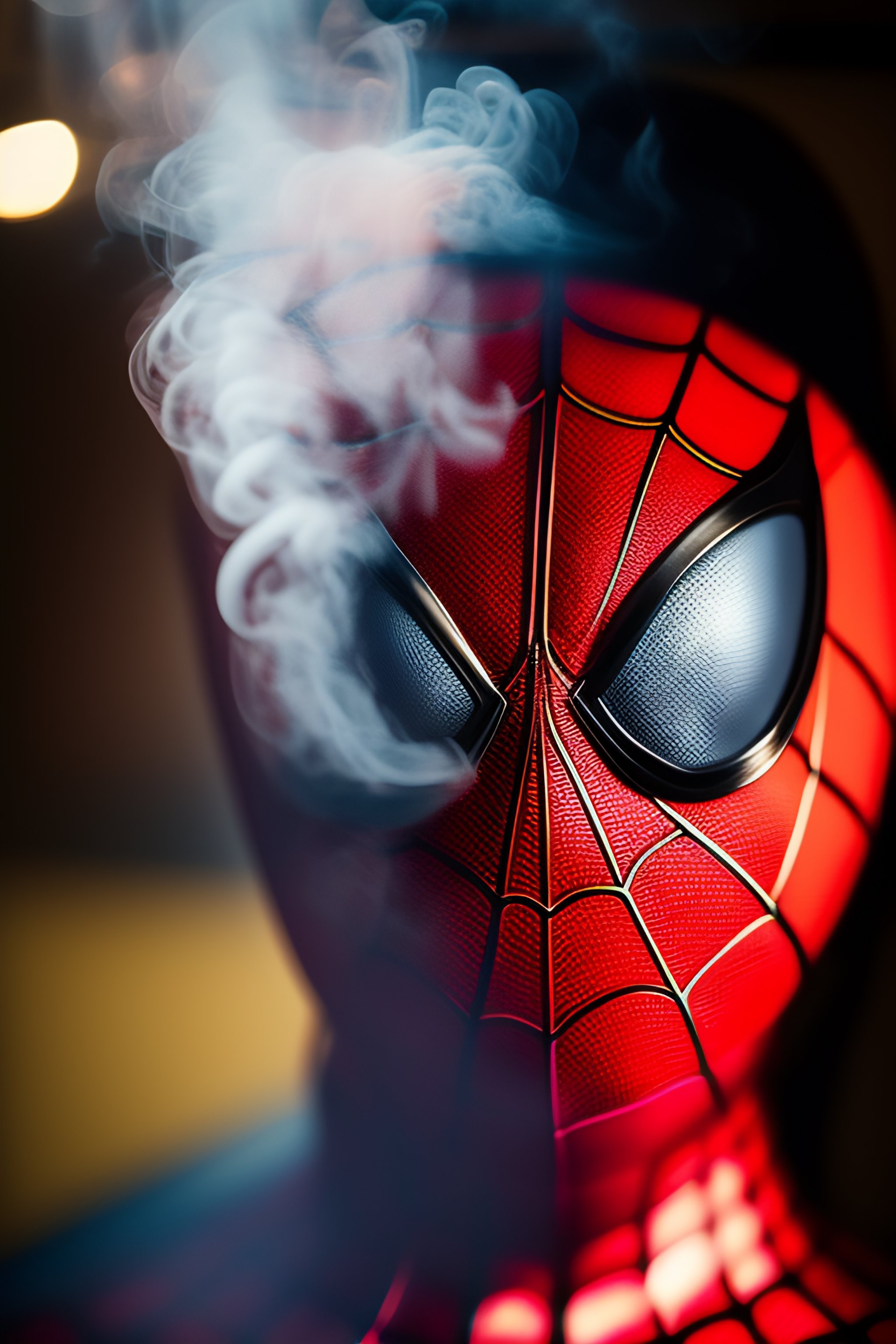 Lexica - Spiderman smoking a blunt