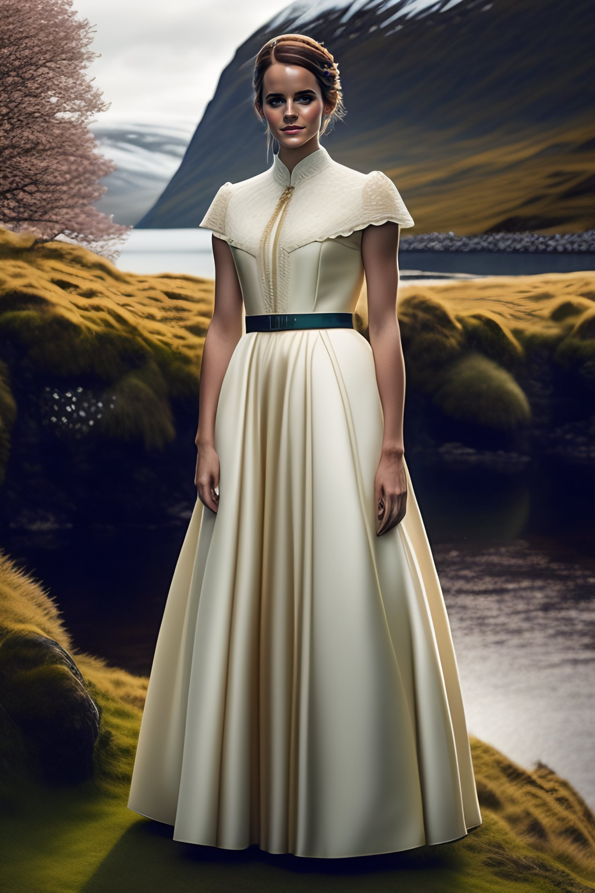 Lexica - An incredibly beautiful Emma Watson in Scottish dress in the ...