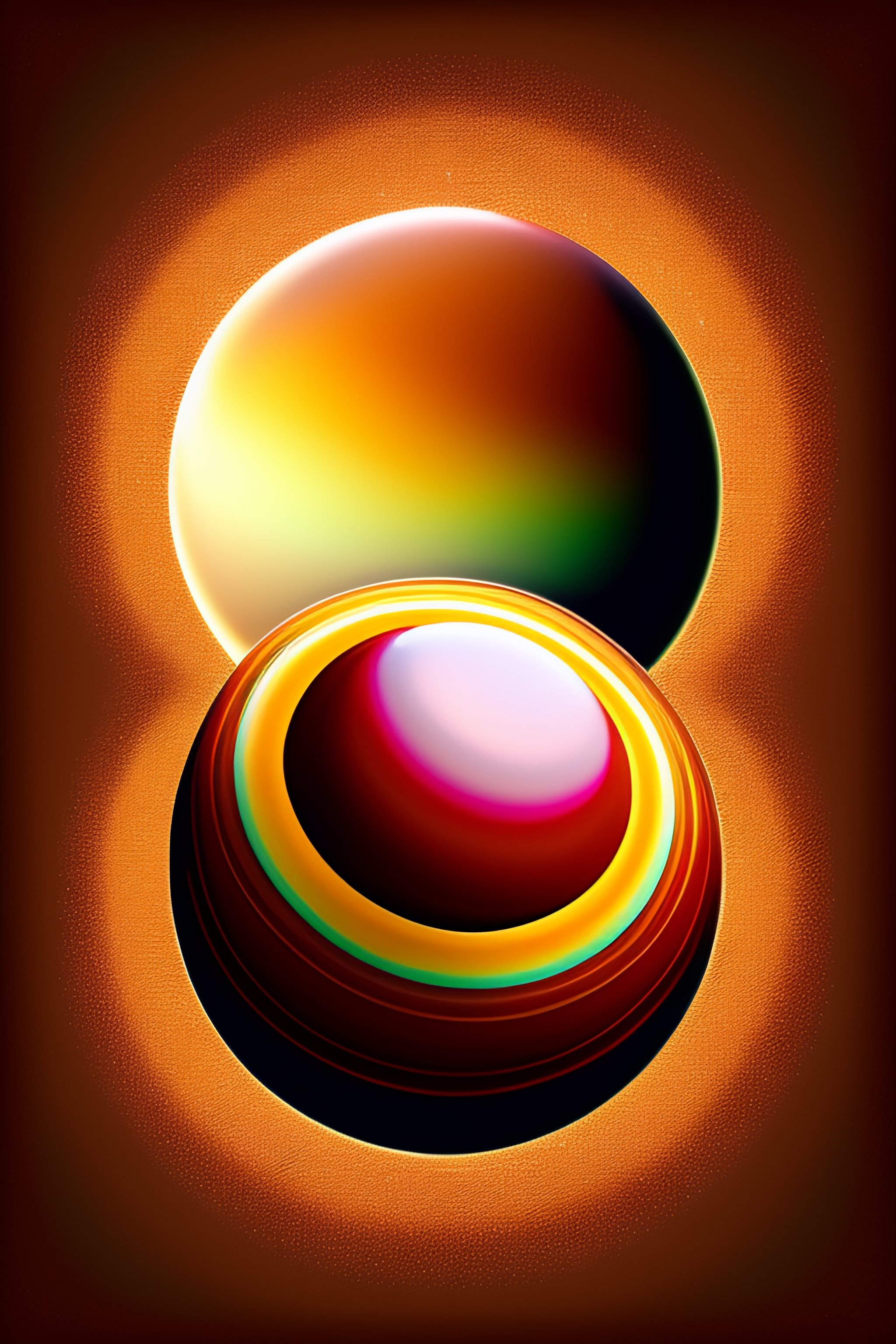 Lexica - Saturn planet chocolate candy, realistic vector illustration