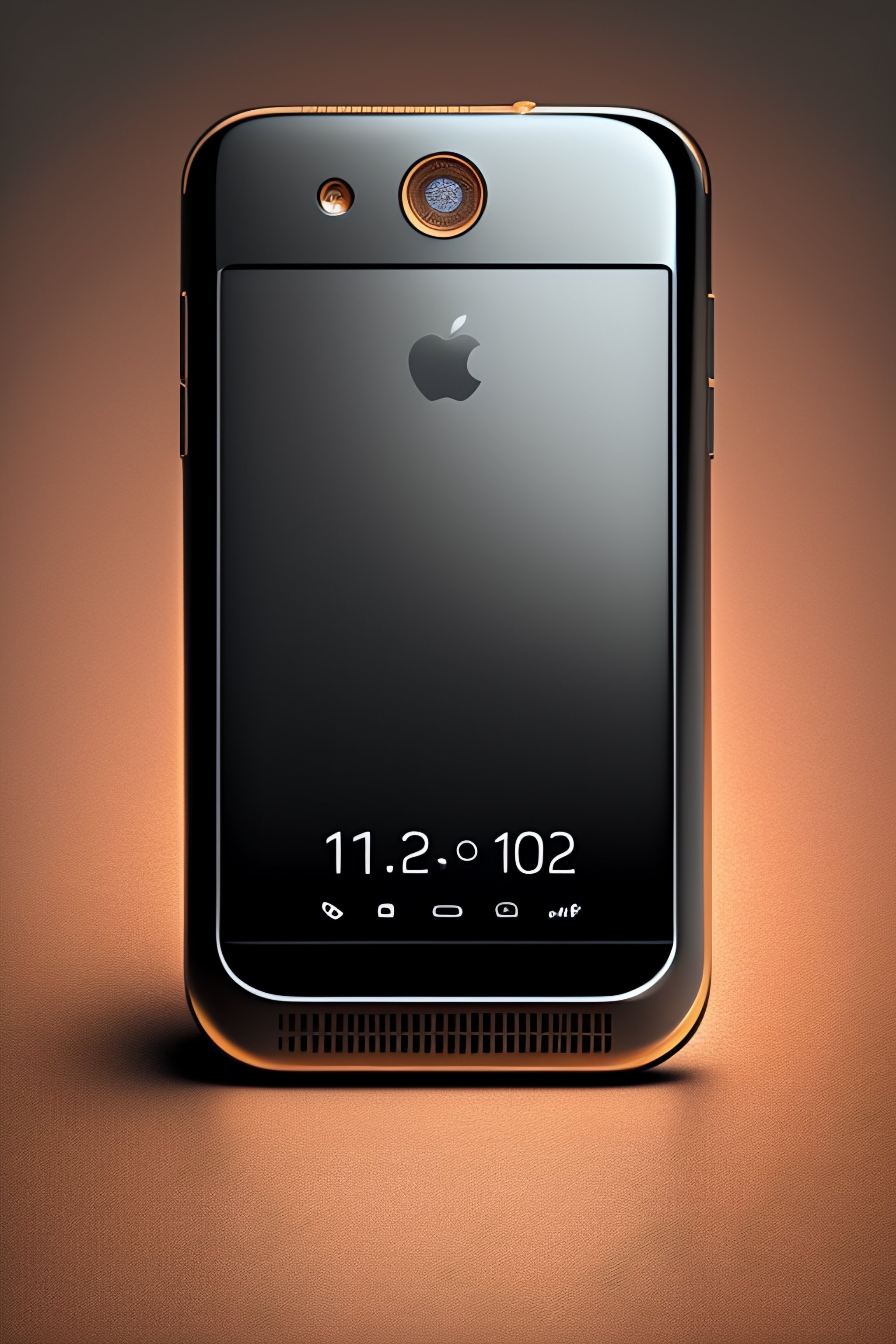 Lexica - Mobile phone with 5 camera in hd vector form